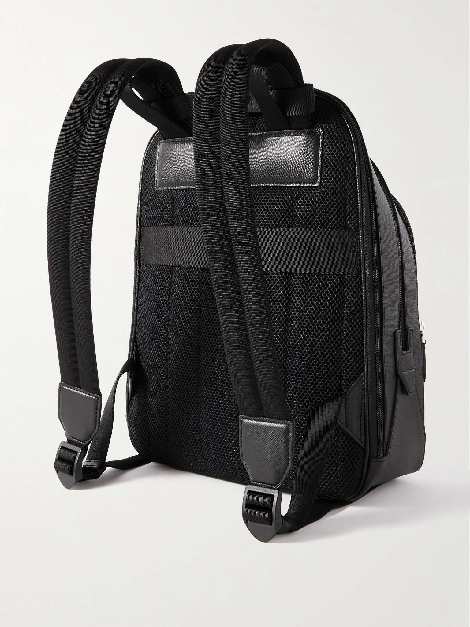 MONTBLANC Sartorial Medium Cross-Grain Leather Backpack for Men | MR PORTER