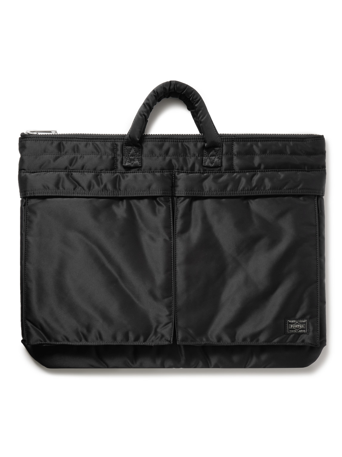 PORTER - YOSHIDA & CO. Porter-Yoshida And Co - Tanker Short Helmet Nylon Tote Bag - Men - Black ...