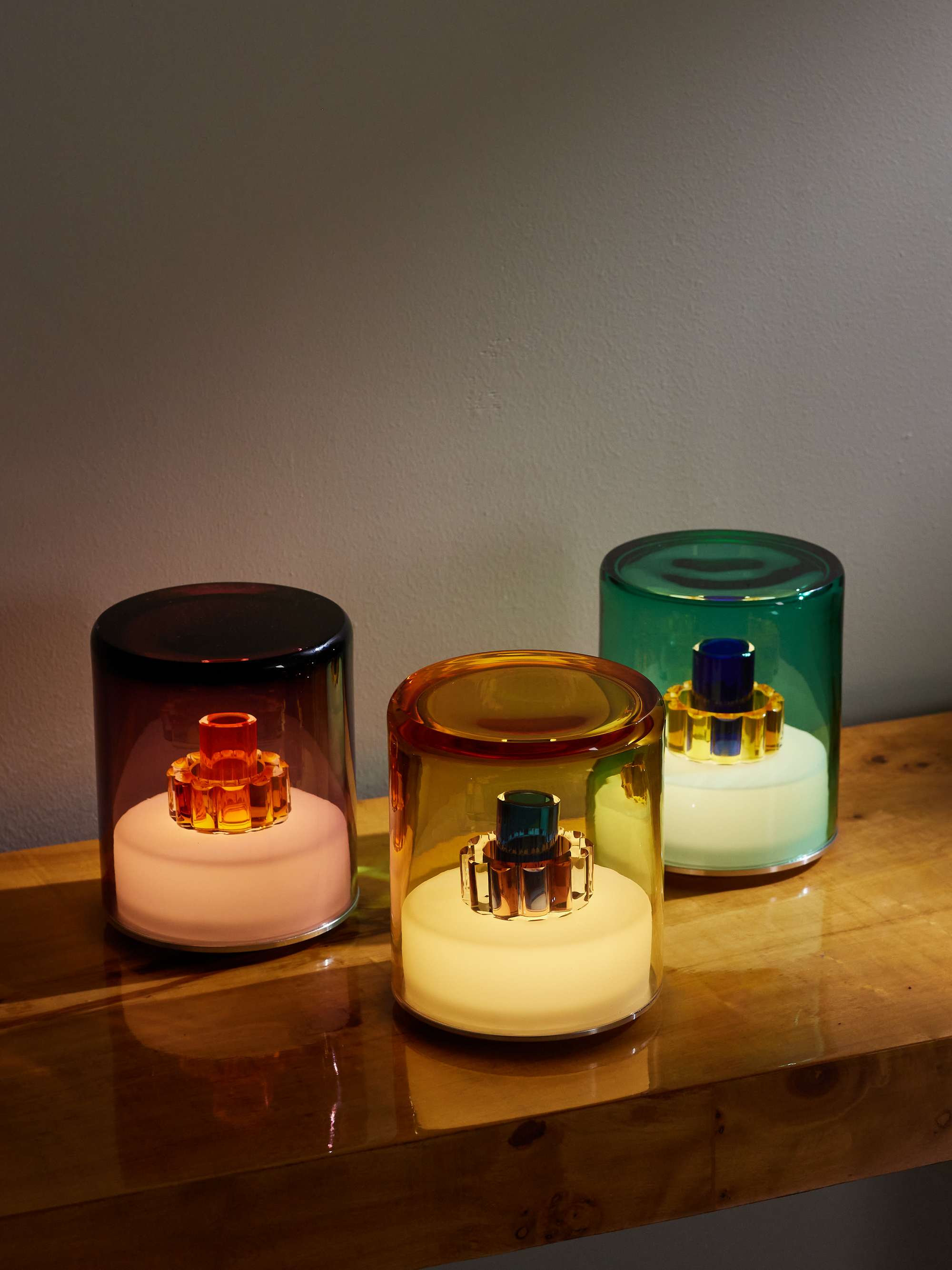 GREEN WOLF LIGHTING Ambra II Glass Lamp for Men | MR PORTER