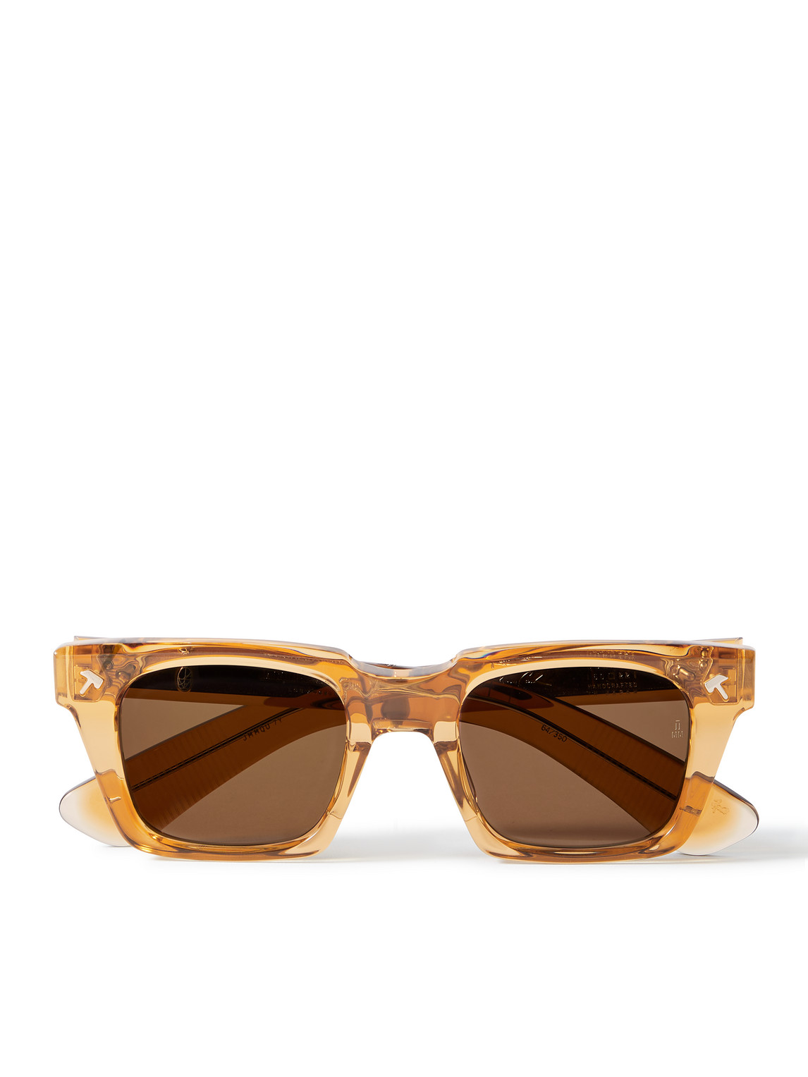 Jacques Marie Mage Quentin Square-frame Acetate Sunglasses In Neutrals ...
