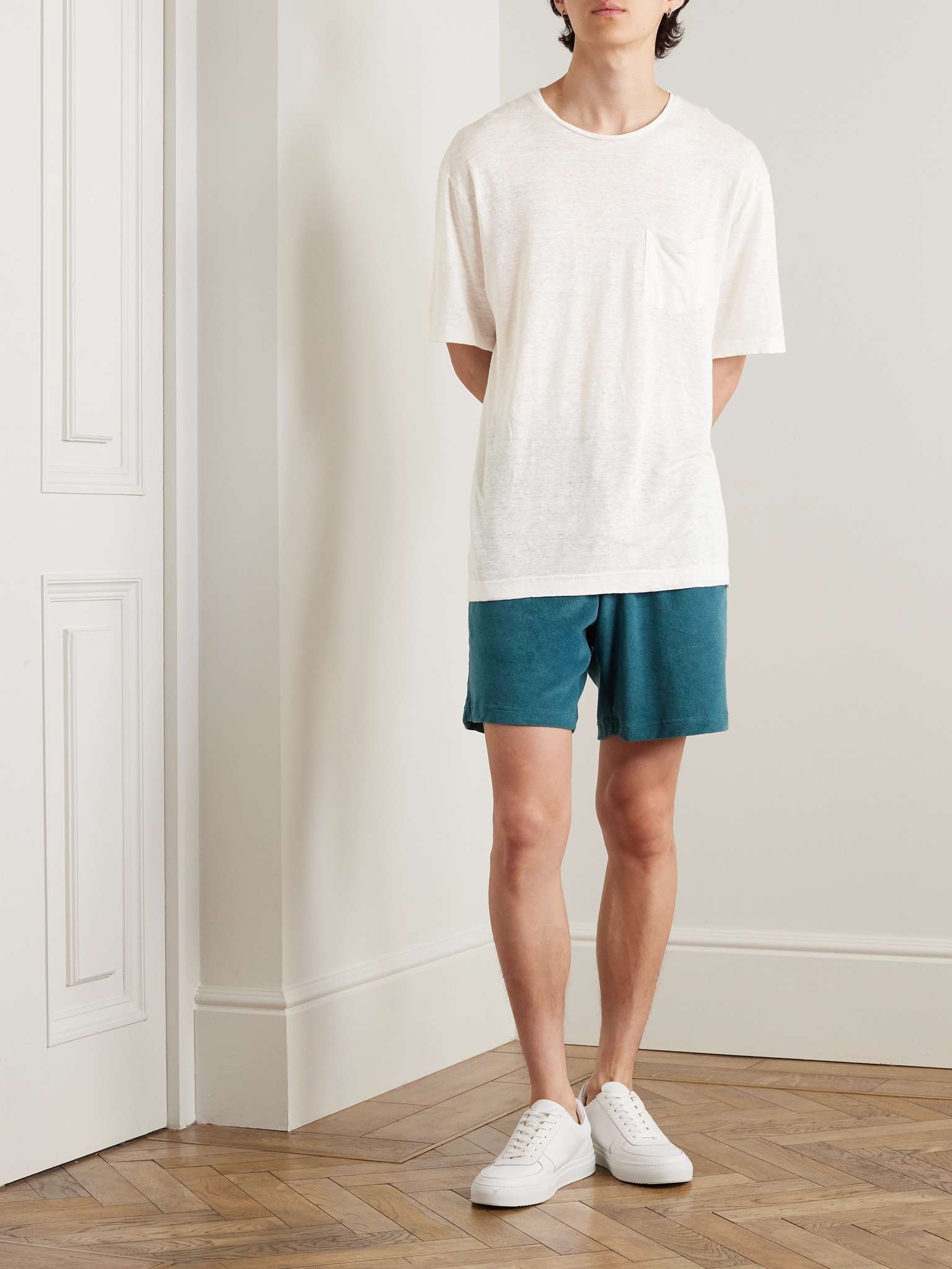 FRESCOBOL CARIOCA Carmo Linen T-Shirt for Men | MR PORTER