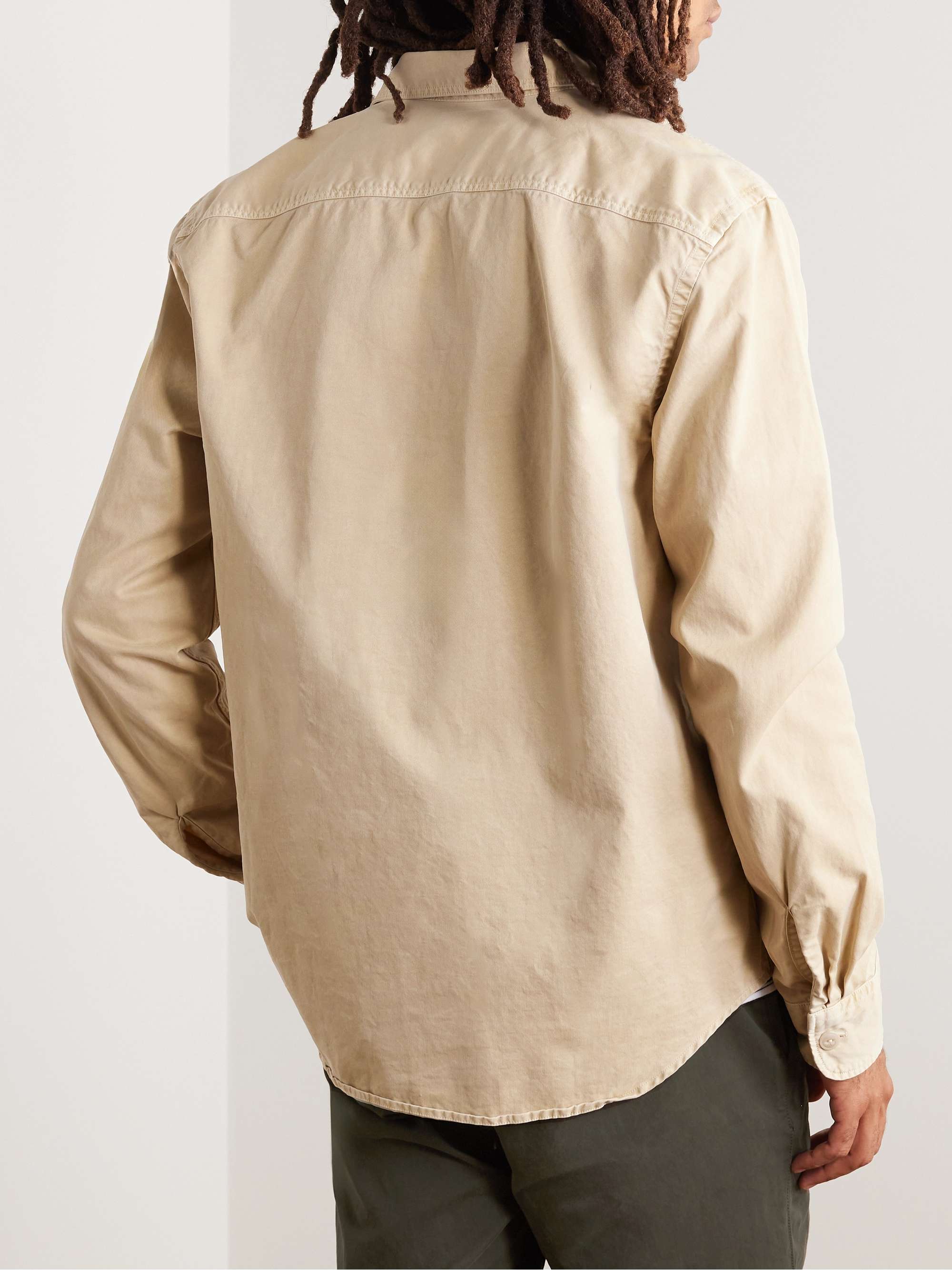 SAVE KHAKI UNITED Garment-Dyed Cotton-Twill Overshirt for Men | MR PORTER