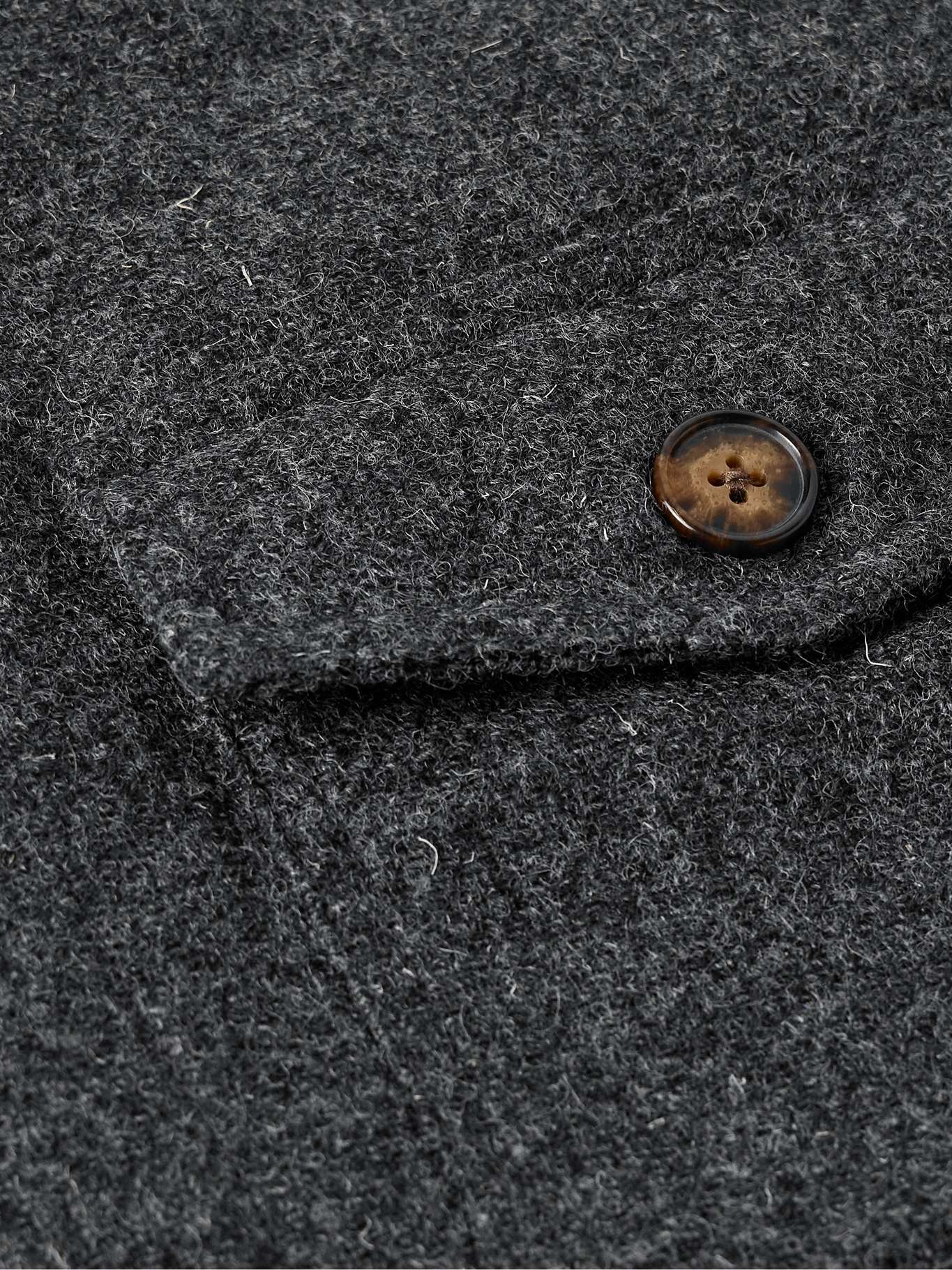 PORTUGUESE FLANNEL Wool-Tweed Overshirt for Men | MR PORTER