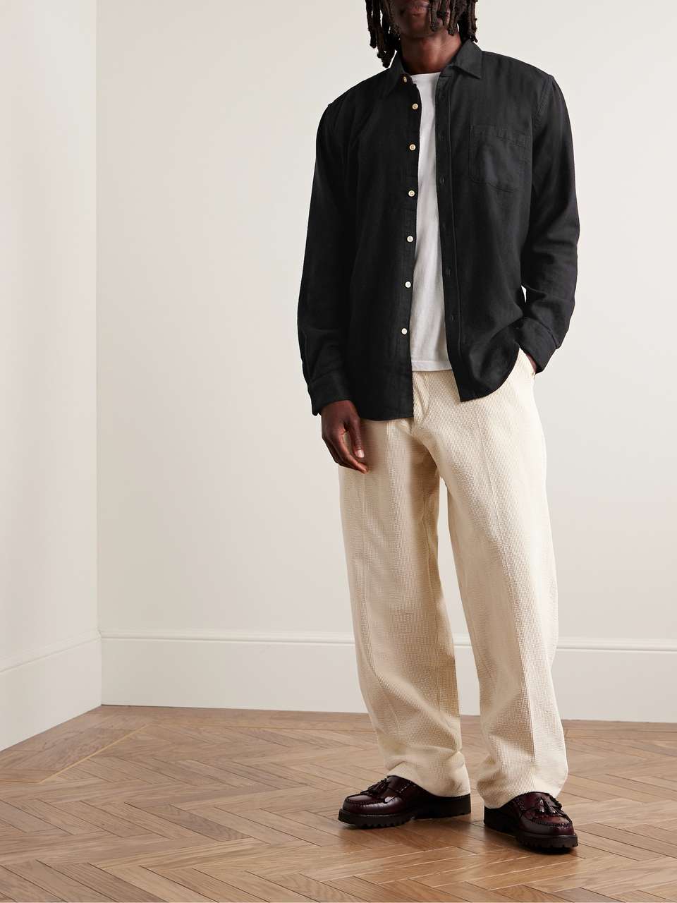 PORTUGUESE FLANNEL Teca Cotton-Flannel Shirt for Men | MR PORTER