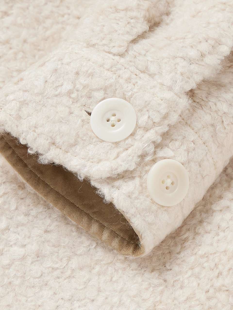 PORTUGUESE FLANNEL Curly Bouclé Overshirt for Men | MR PORTER