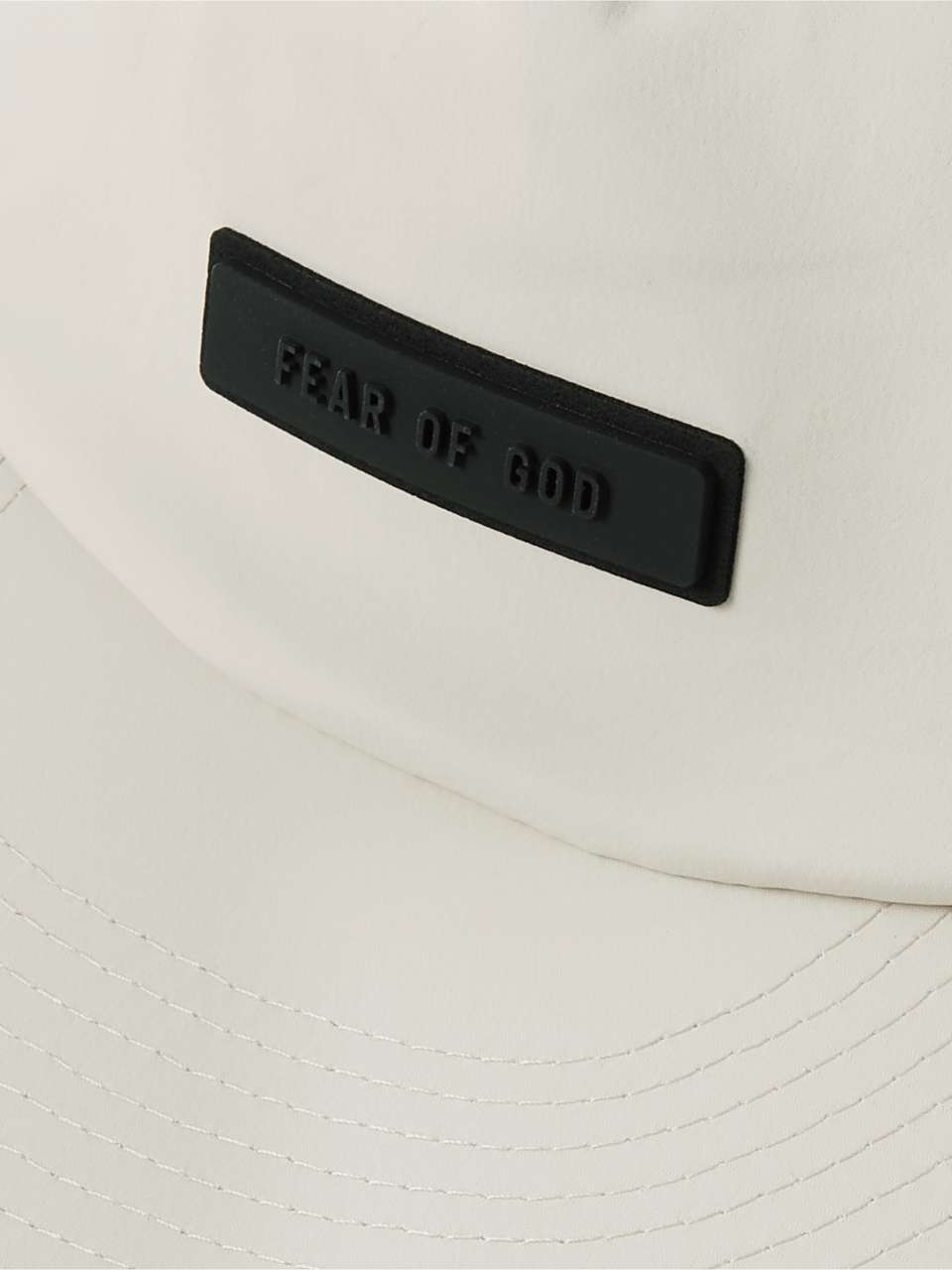 FEAR OF GOD ESSENTIALS Logo-Appliquéd Shell Baseball Cap for Men | MR ...
