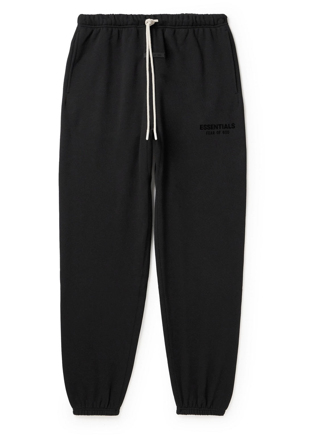 FEAR OF GOD ESSENTIALS - Logo-Appliquéd Cotton-Blend Jersey Sweatpants ...