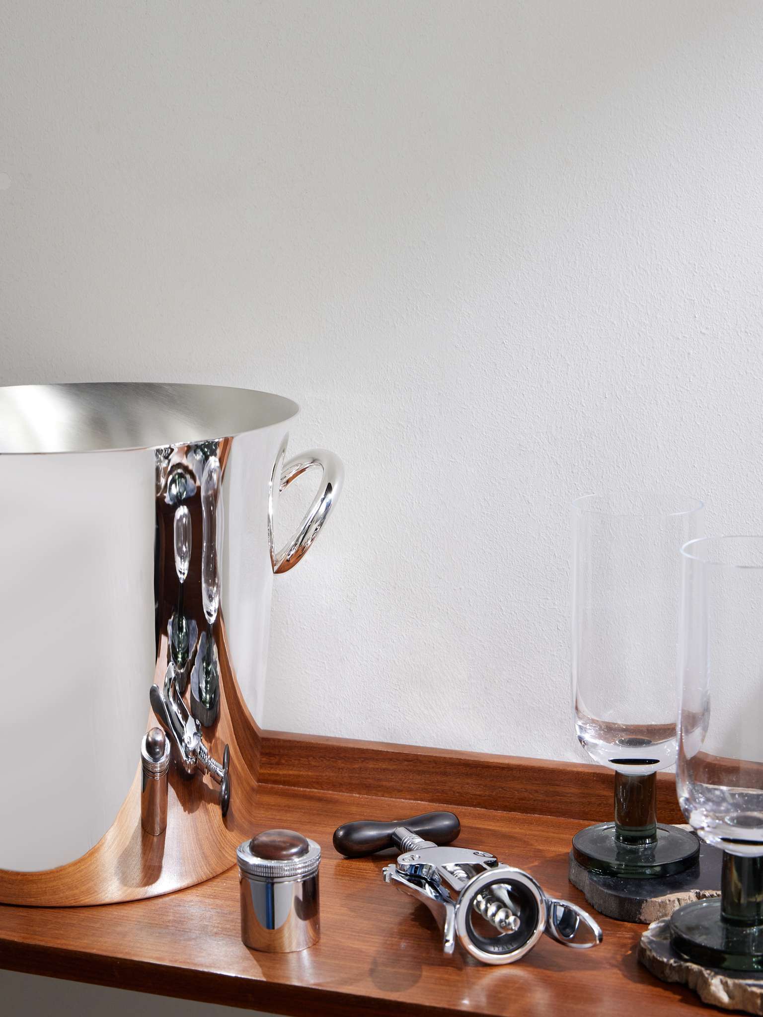 CHRISTOFLE Vertigo Silver-Plated Champagne Cooler for Men | MR PORTER