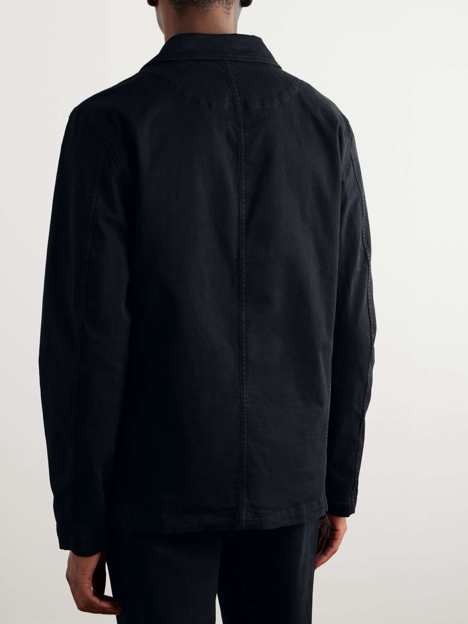 MR P. Garment-Dyed Cotton-Blend Twill Blazer for Men | MR PORTER