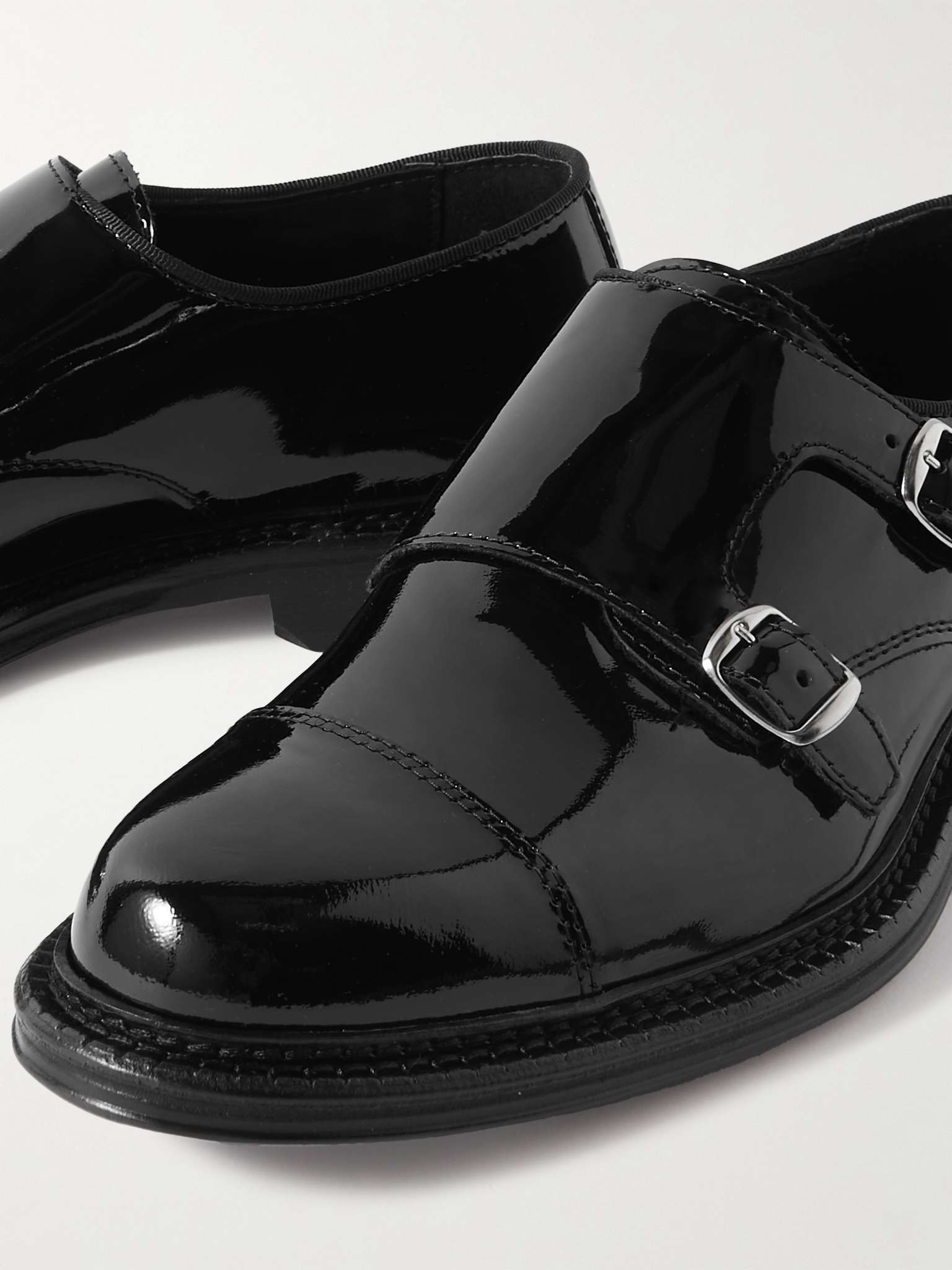 MR P. Patent-Leather Monk-Strap Shoes for Men | MR PORTER
