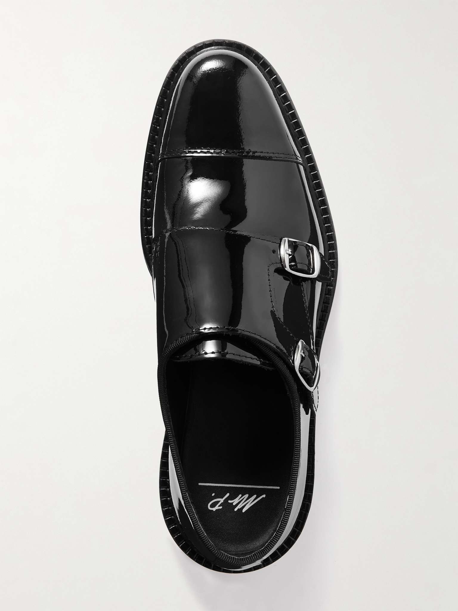 MR P. Patent-Leather Monk-Strap Shoes for Men | MR PORTER