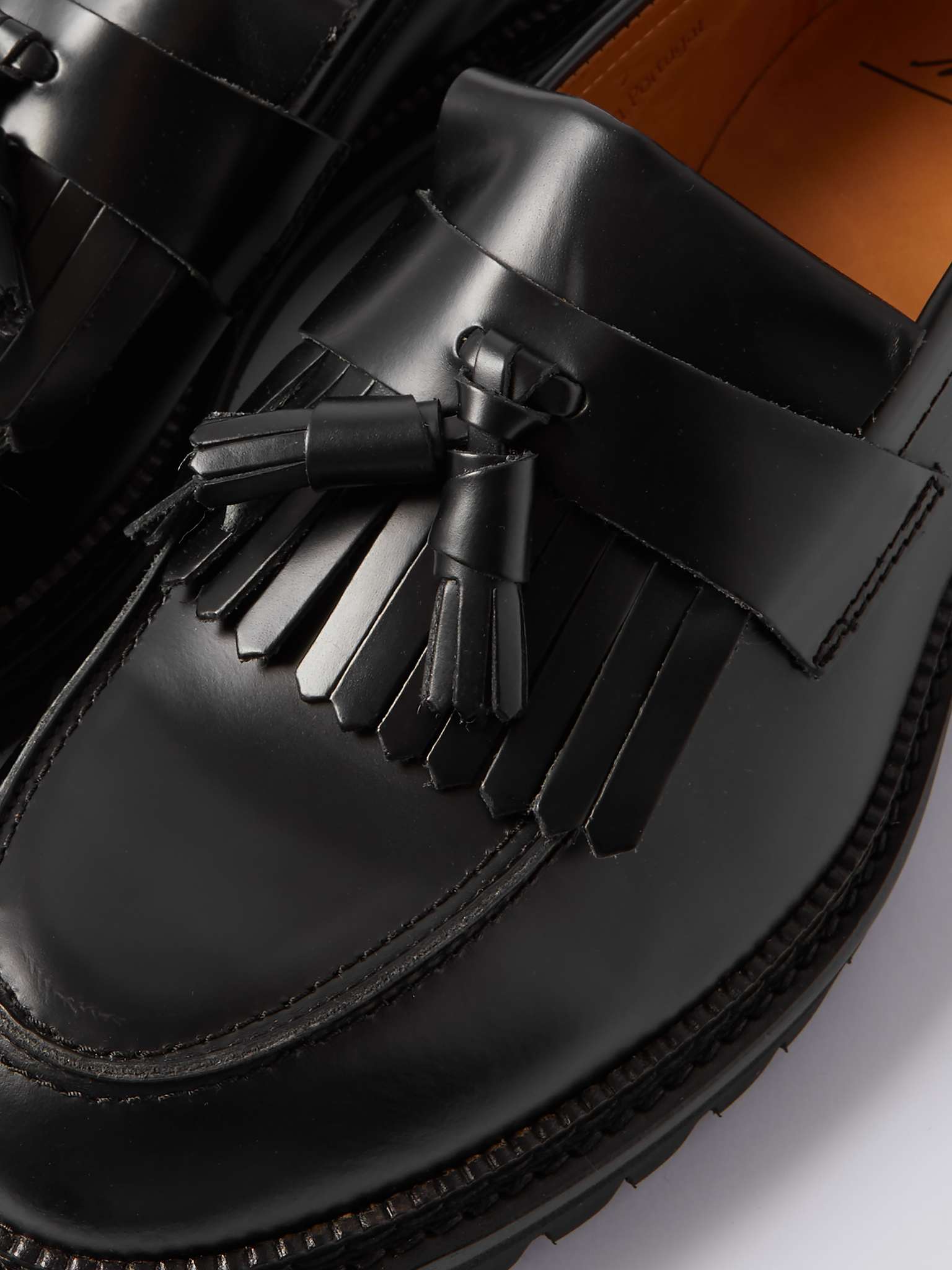 MR P. Jacques Fringed Tasselled Leather Loafers for Men | MR PORTER