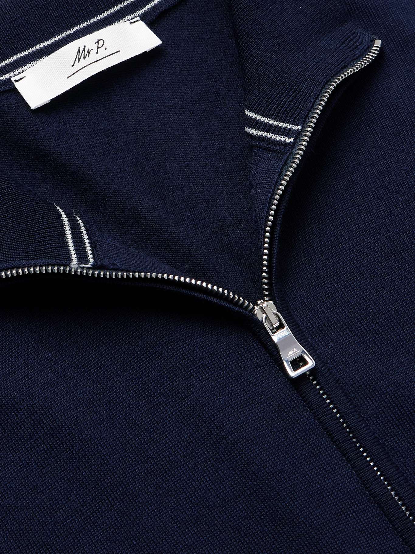 MR P. Richard Merino Wool Zip-Up Cardigan for Men | MR PORTER