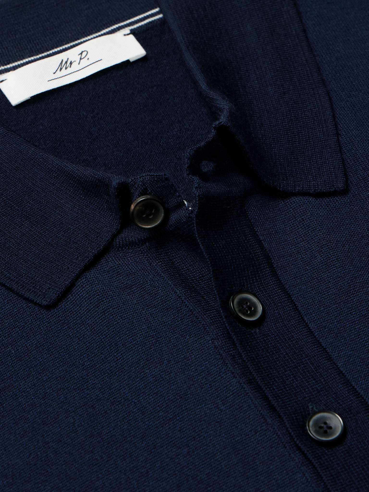 MR P. Merino Wool Polo Shirt for Men | MR PORTER