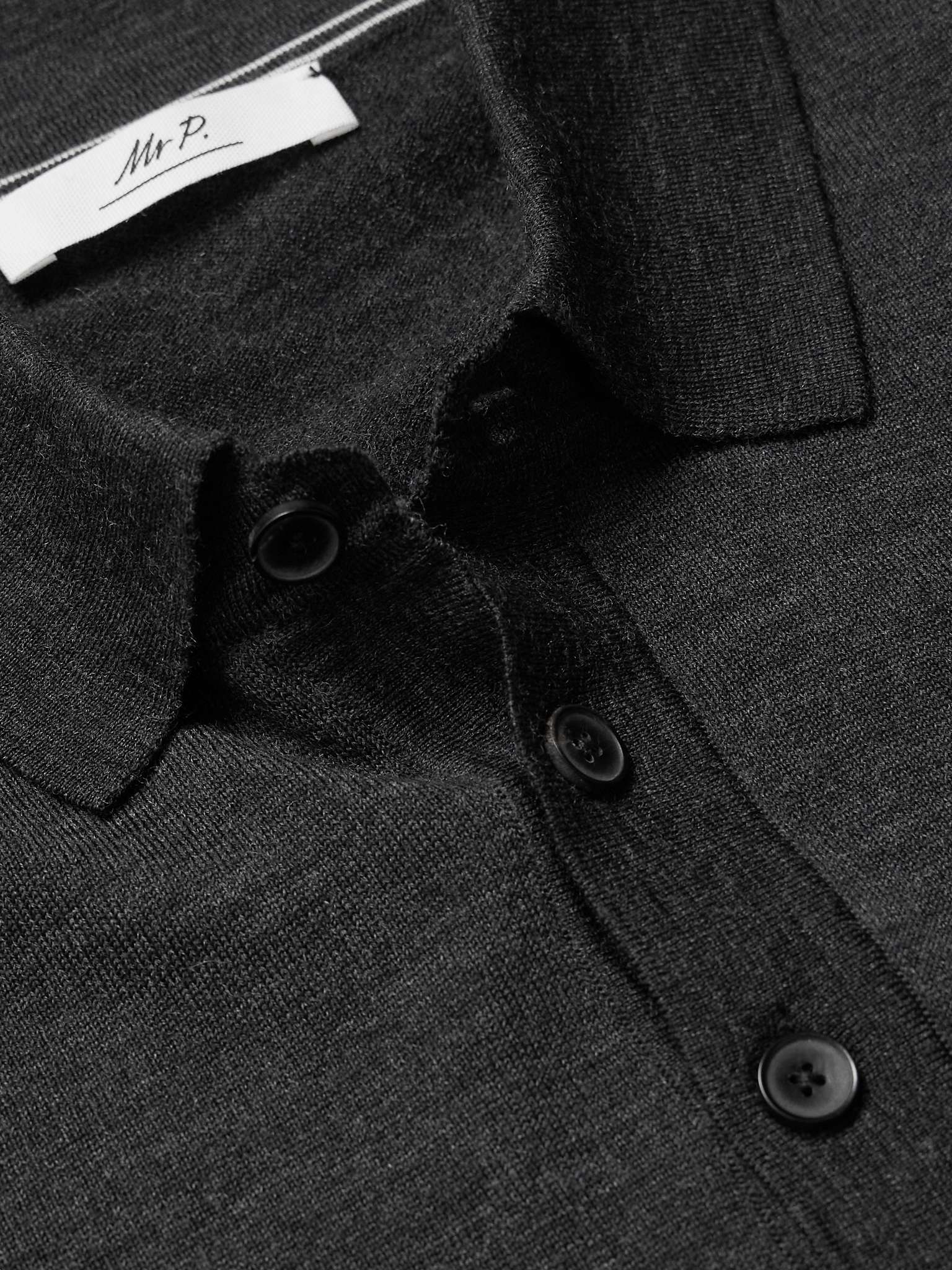 MR P. Merino Wool Polo Shirt for Men | MR PORTER