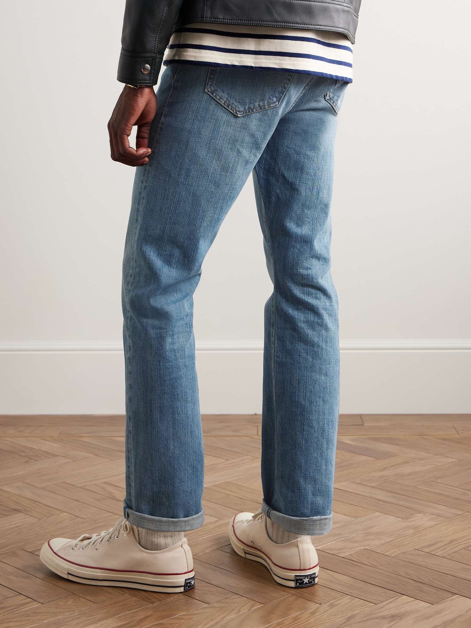 MR P. Straight-Leg Organic Selvedge Jeans for Men | MR PORTER