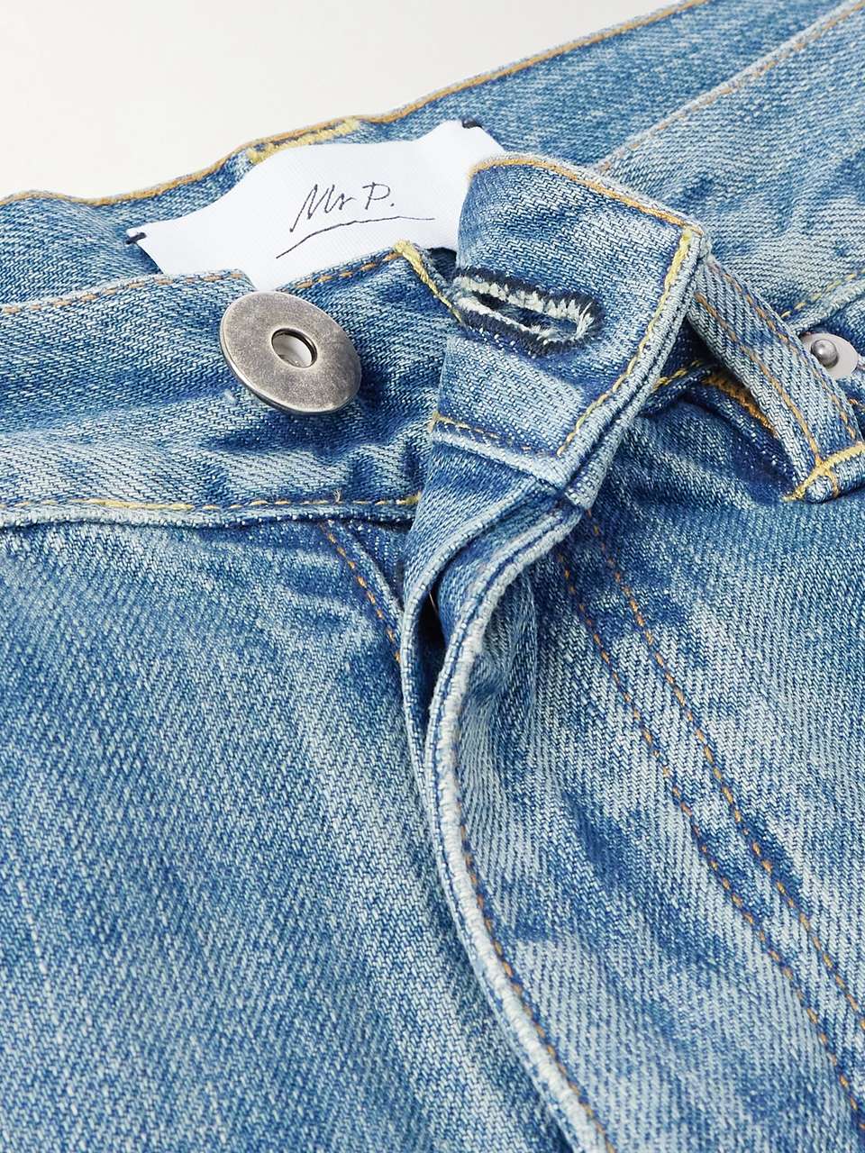 MR P. Straight-Leg Organic Selvedge Jeans for Men | MR PORTER