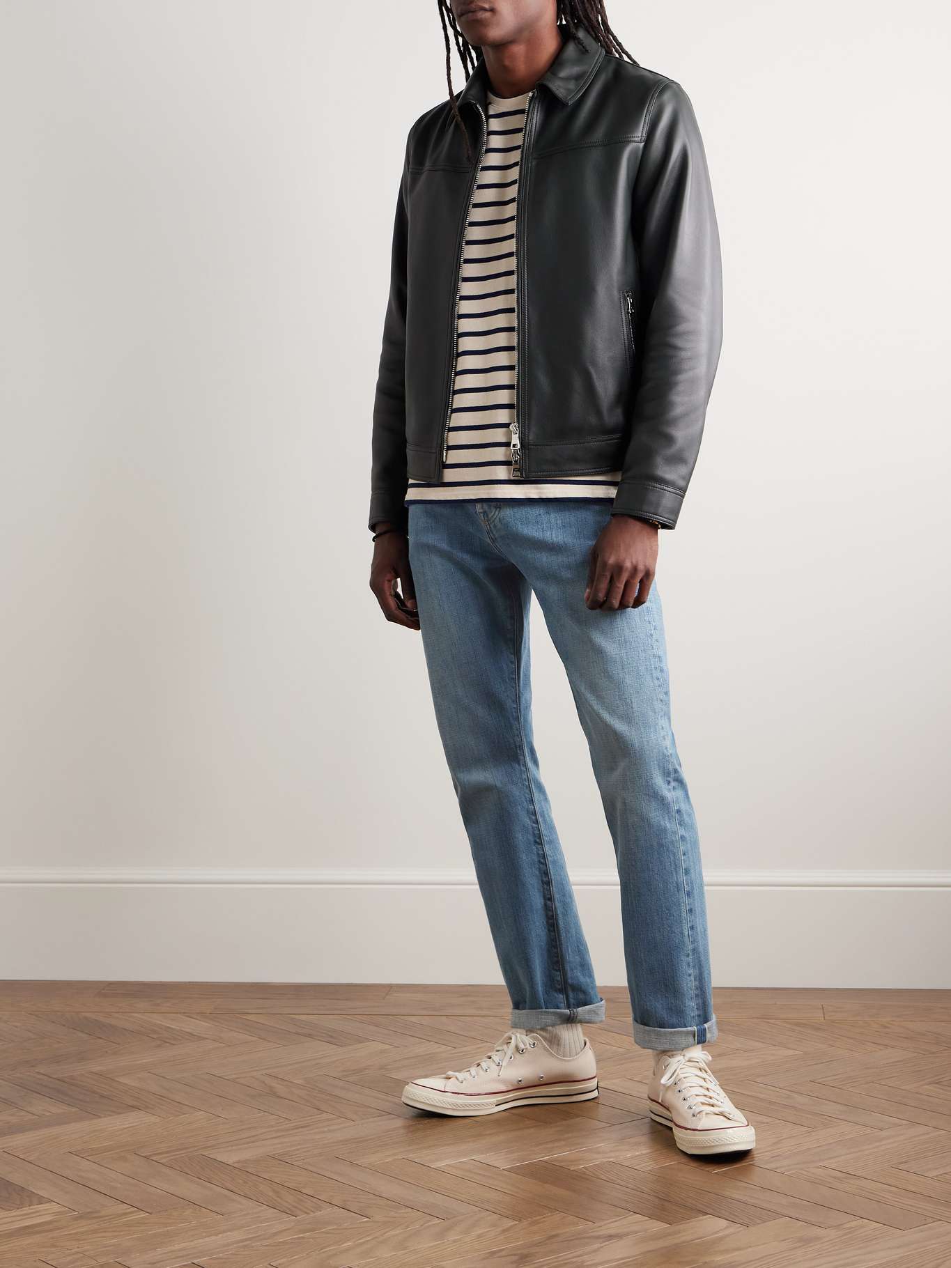 MR P. Straight-Leg Organic Selvedge Jeans for Men | MR PORTER