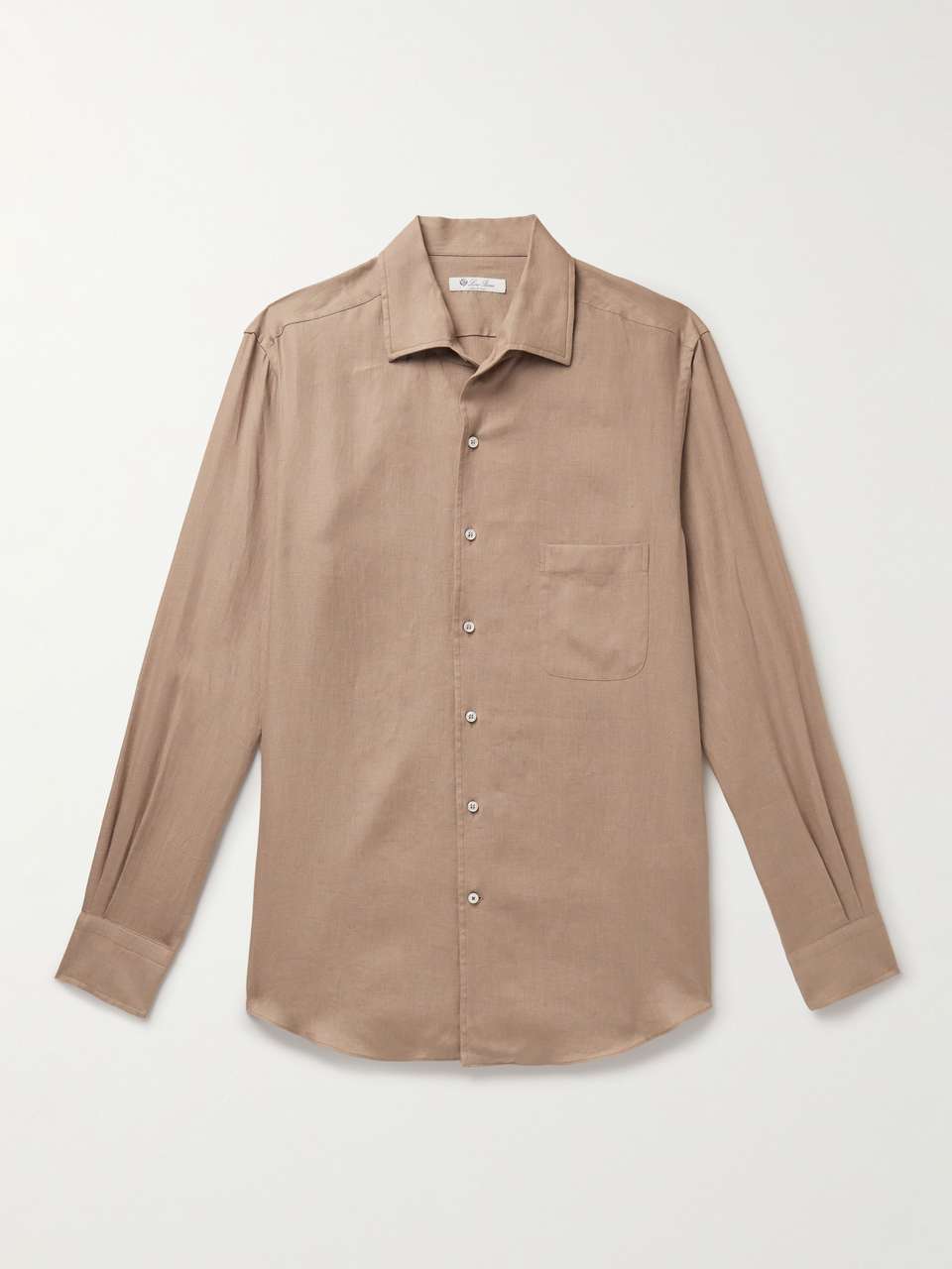 Beige André Arizona Linen Shirt | LORO PIANA | MR PORTER