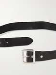 RRL New Burling 4cm Distressed Leather Belt for Men | MR PORTER