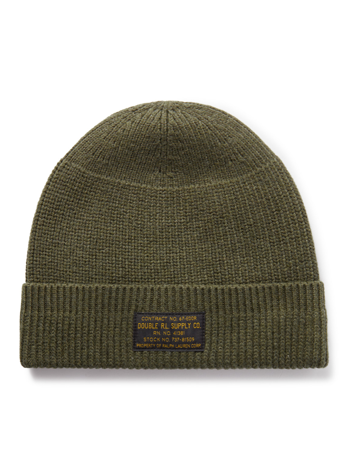 RRL - Logo-Appliquéd Cotton-Twill Baseball Cap - Men - Blue for ผู้ชาย