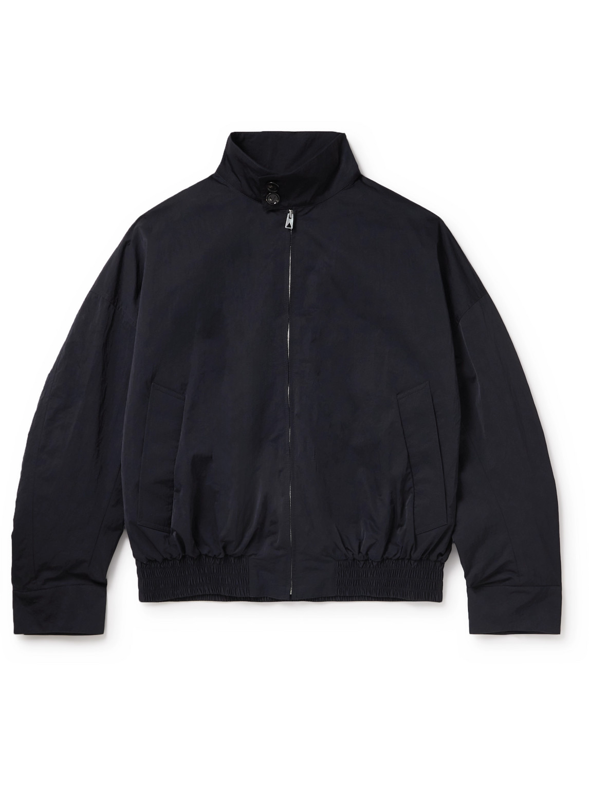Bottega Veneta Shell Bomber Jacket In Black | ModeSens