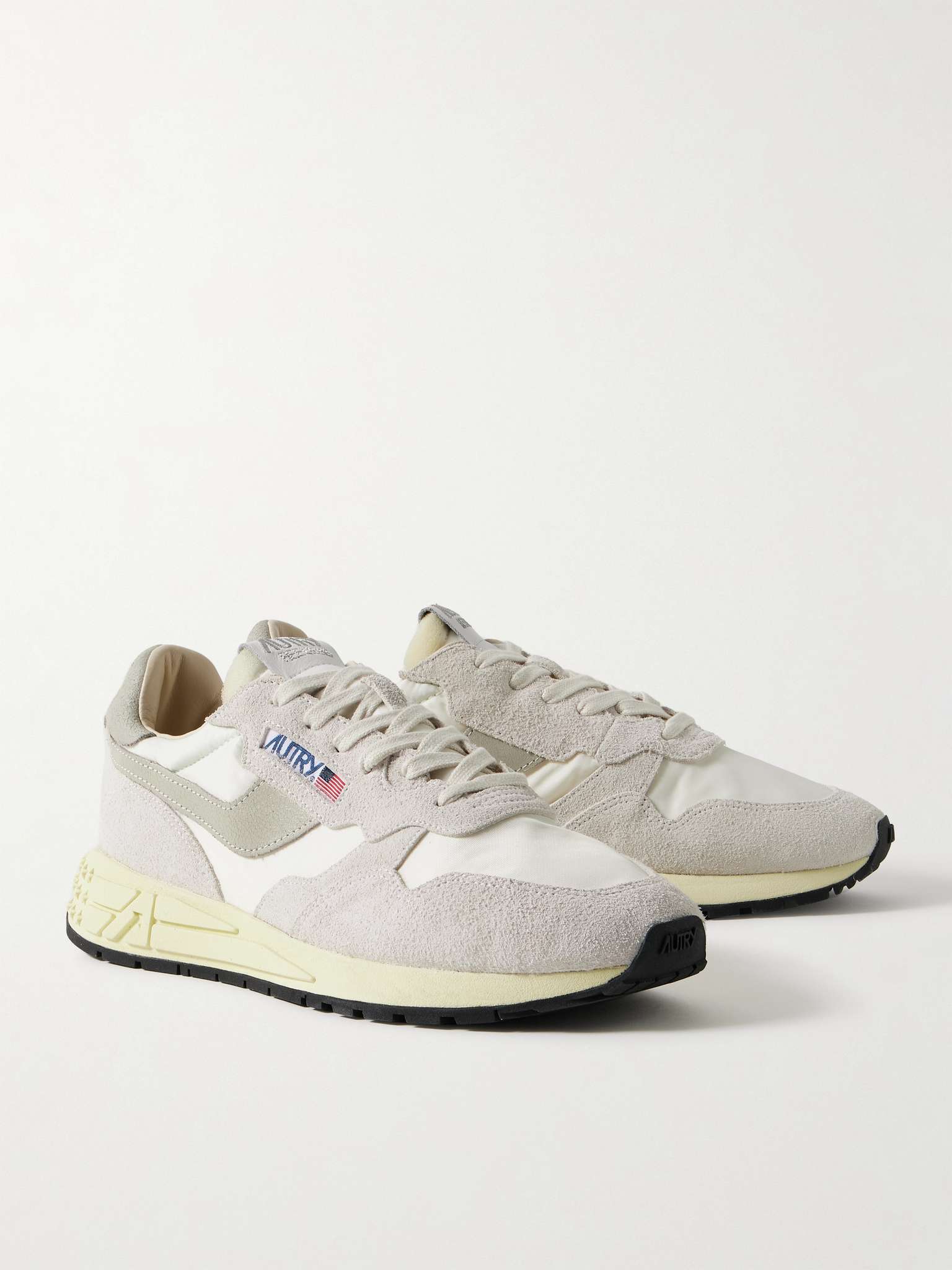 AUTRY Reelwind Low Suede and Shell Sneakers for Men | MR PORTER