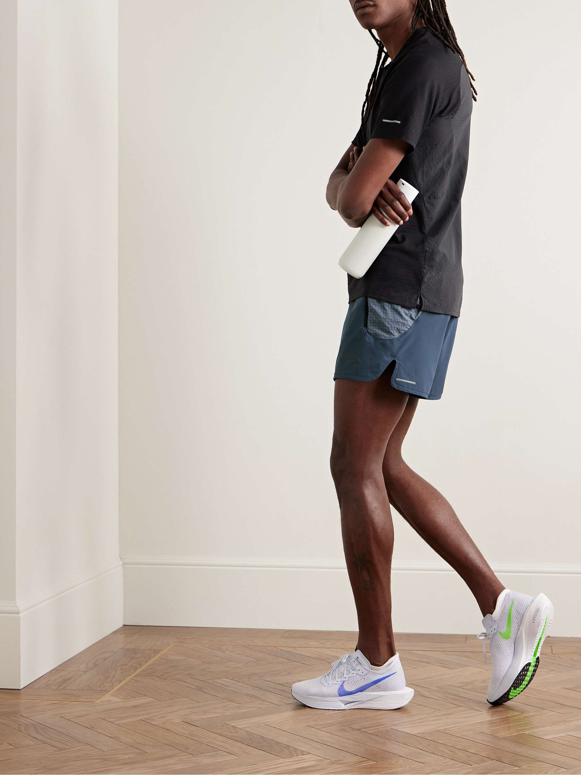 NIKE RUNNING Trail Second Sunrise Straight-Leg Ripstop-Panelled Dri-FIT Shorts for Men | MR PORTER