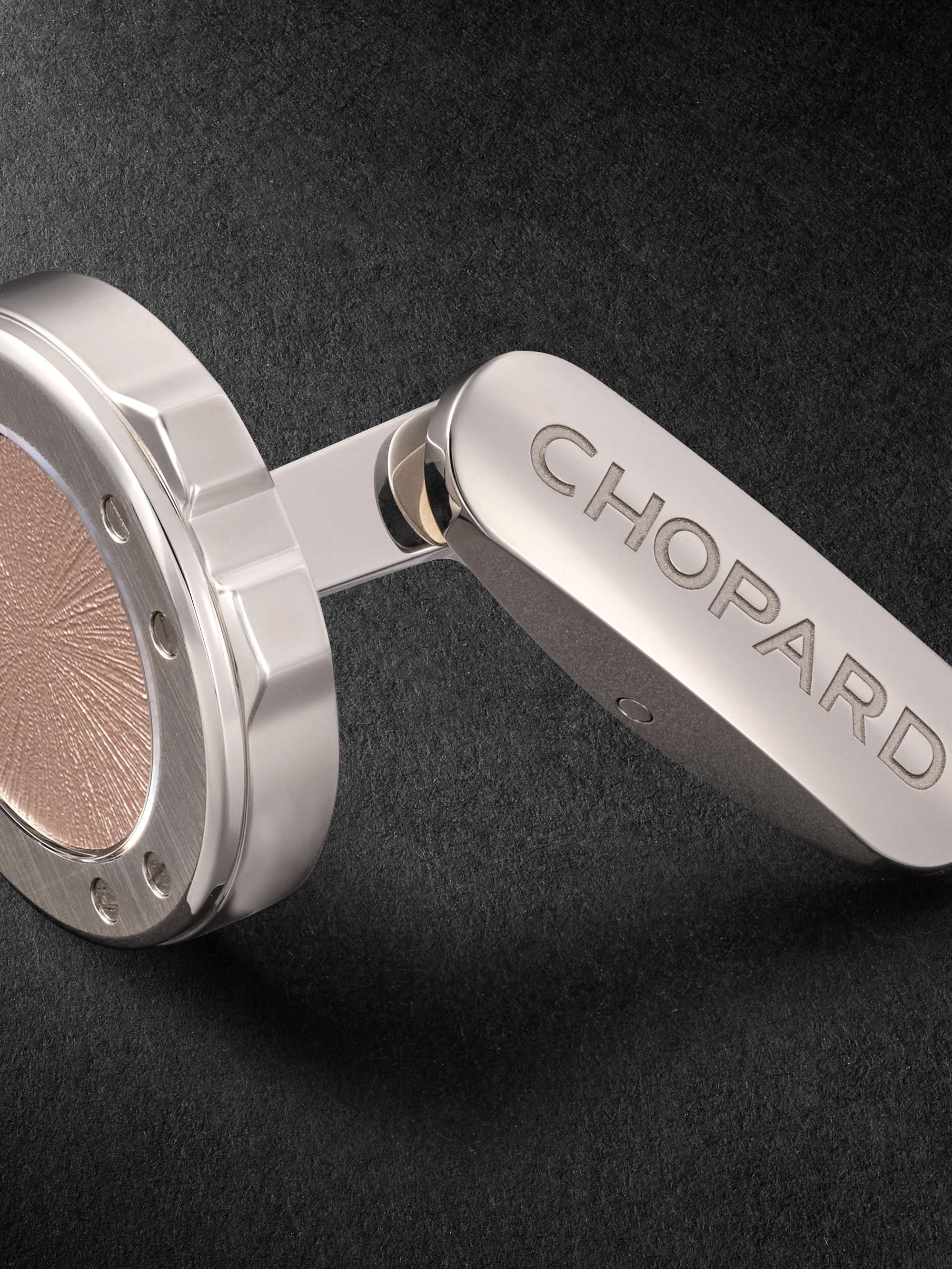 Silver Alpine Eagle Stainless Steel Cufflinks | CHOPARD | MR PORTER