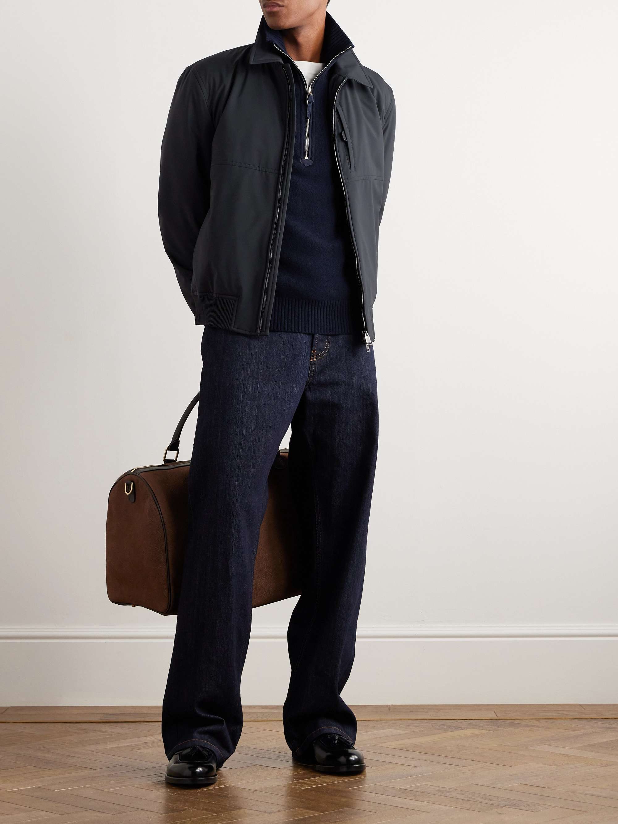 BRIONI Padded Shell Jacket for Men | MR PORTER