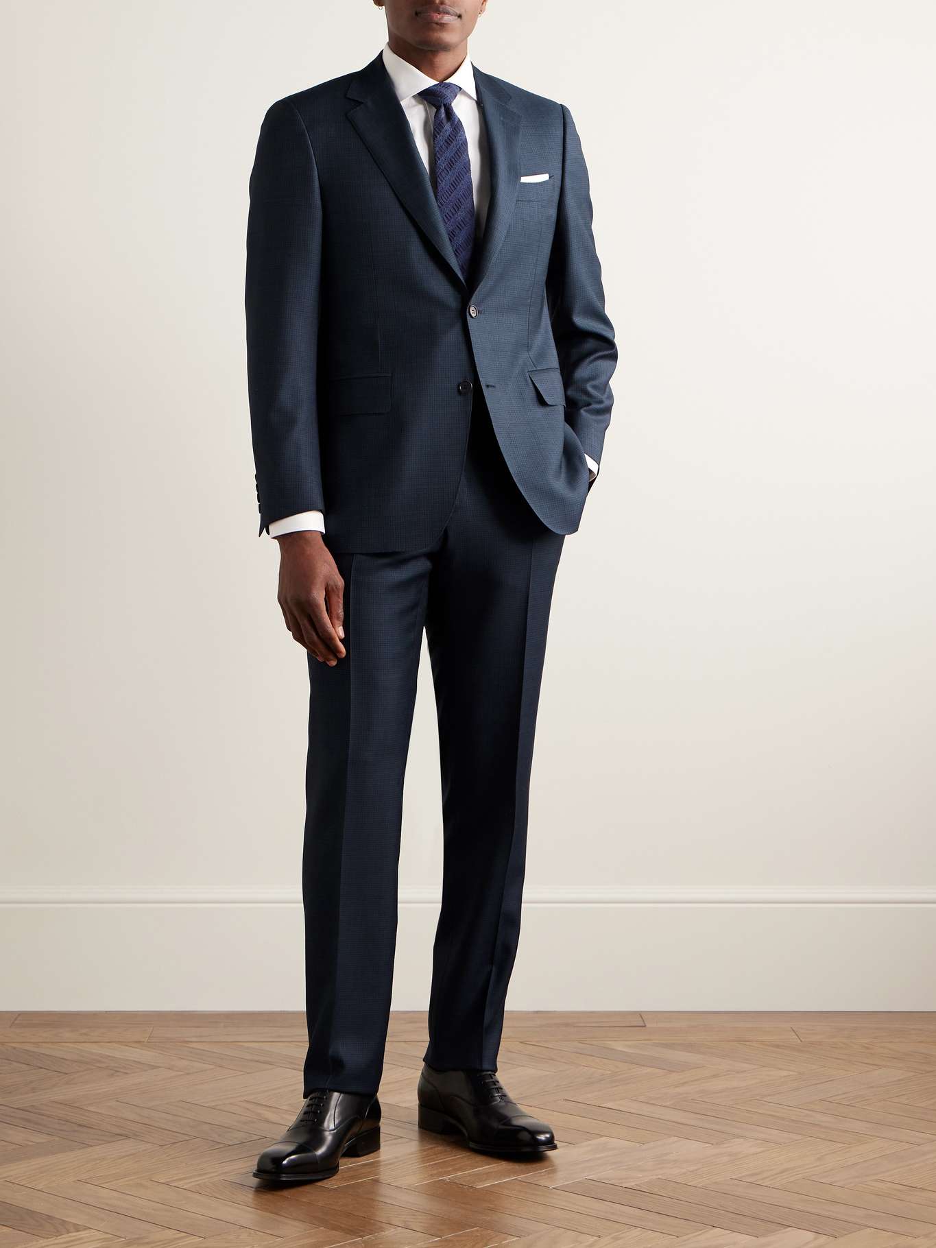 CANALI Checked Super 130s Wool Suit Jacket for Men | MR PORTER