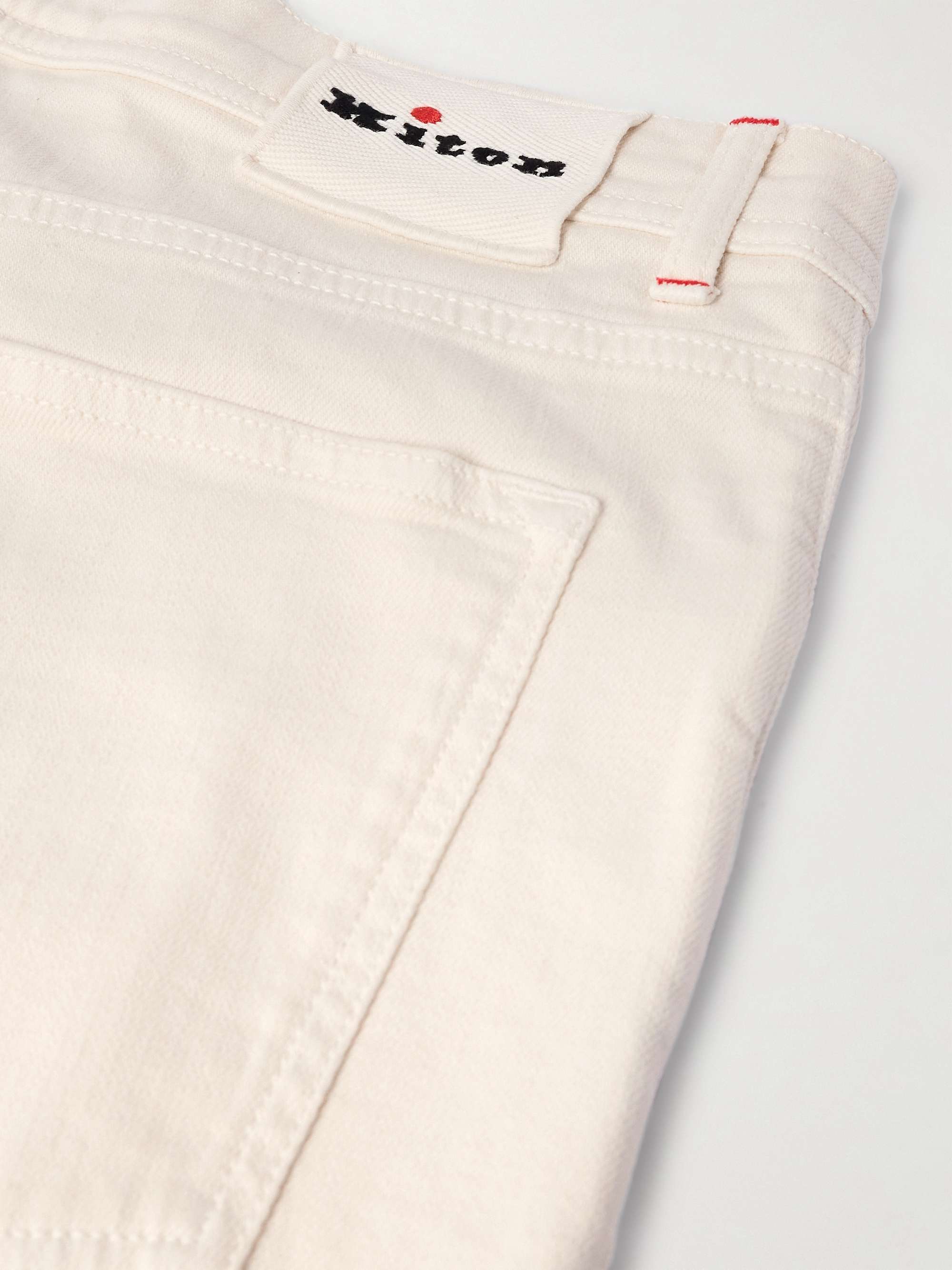 Ivory Straight-Leg Jeans | KITON | MR PORTER