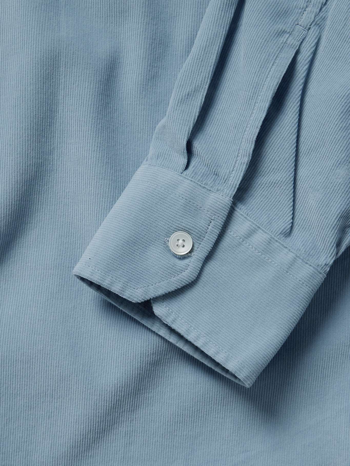 MR P. Button-Down Collar Garment-Dyed Organic Cotton-Needlecord Shirt ...