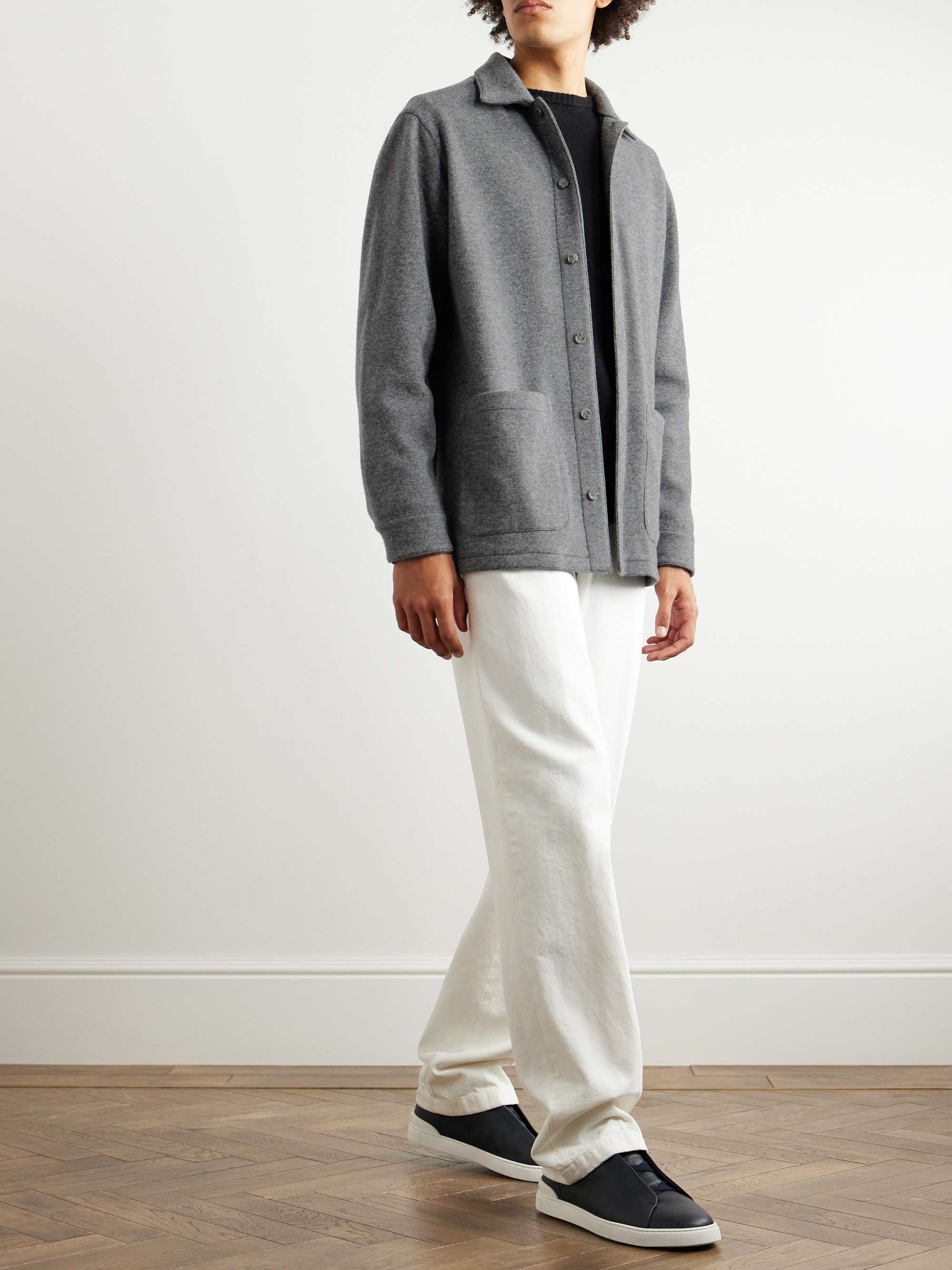 THOM SWEENEY Slim-Fit Cashmere-Blend Cardigan for Men | MR PORTER