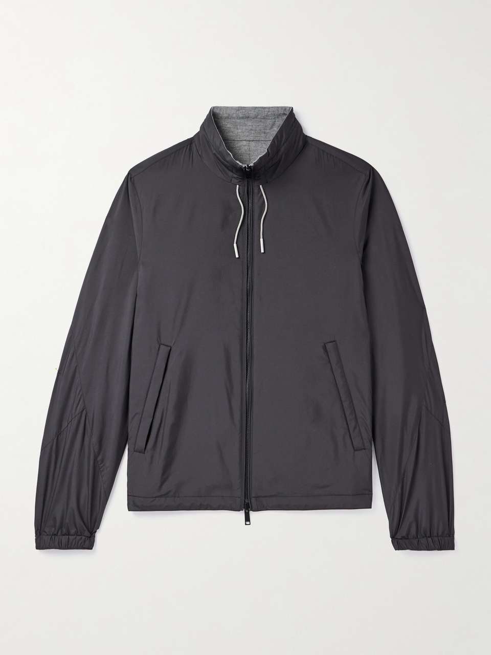 ZEGNA Reversible Shell and Cashmere, Cotton and Silk-Blend Jacket for ...
