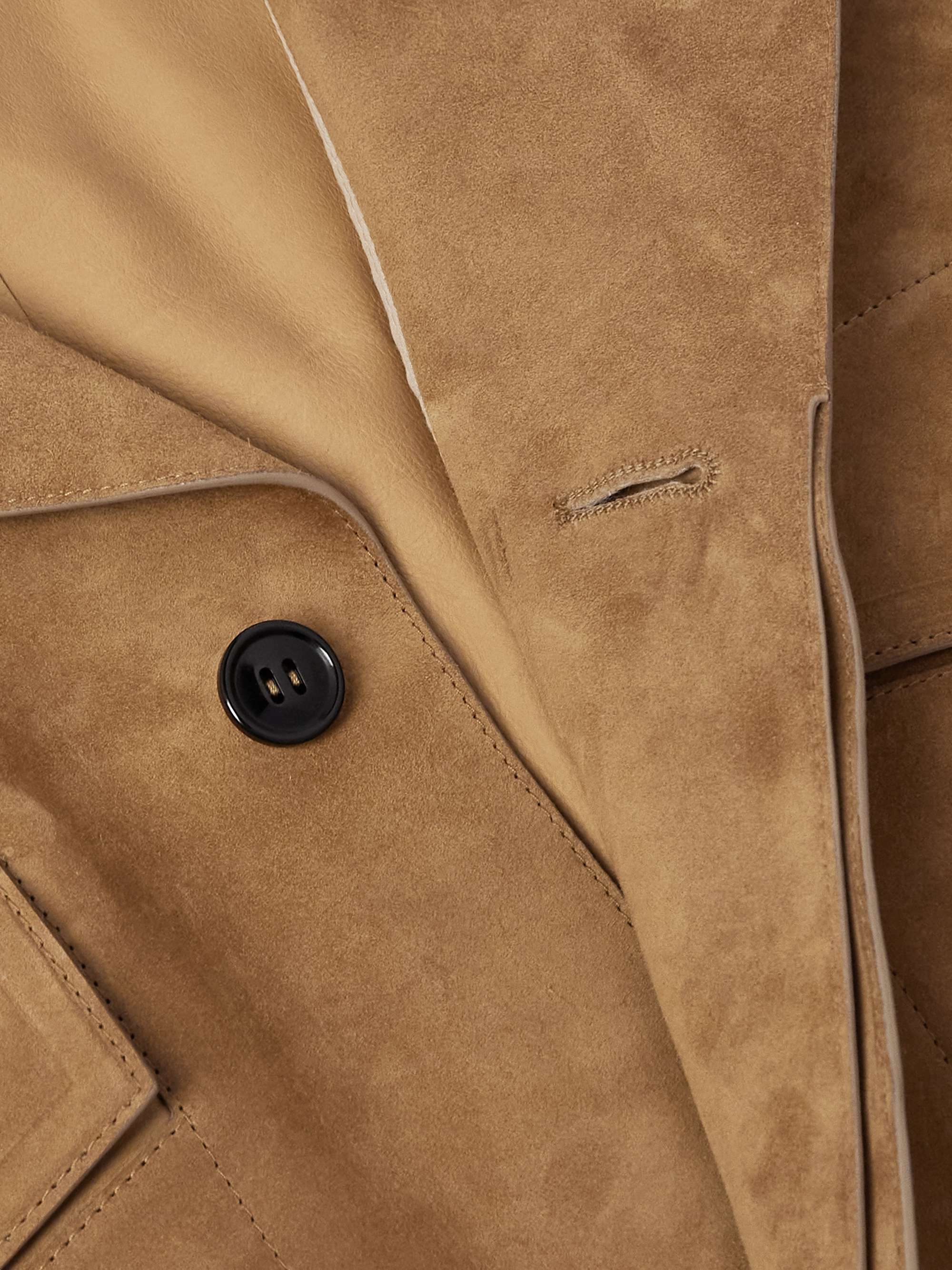 ZEGNA Suede Field Jacket for Men | MR PORTER