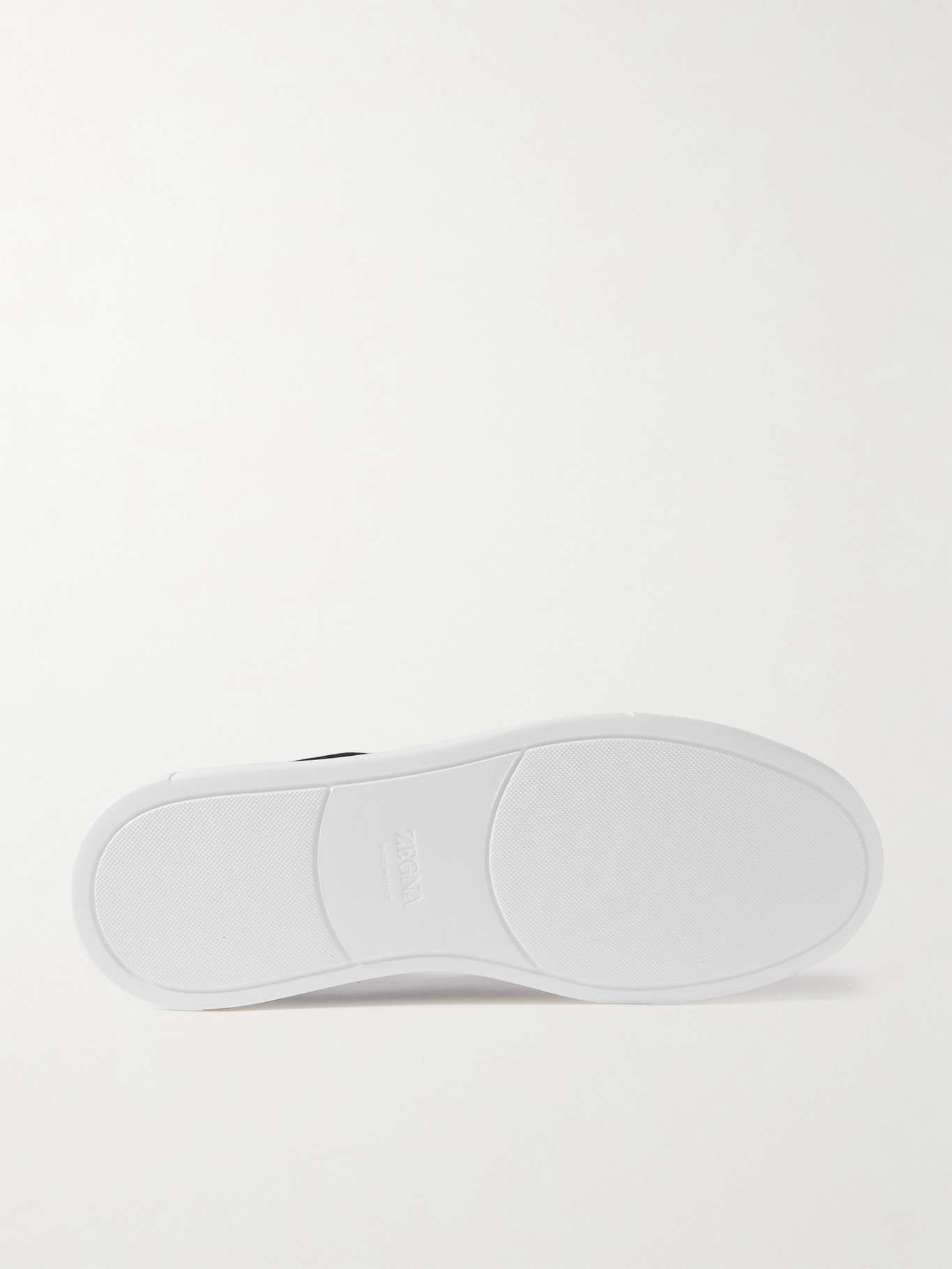 ZEGNA Triple Stitch™ Suede Slip-On Sneakers for Men | MR PORTER