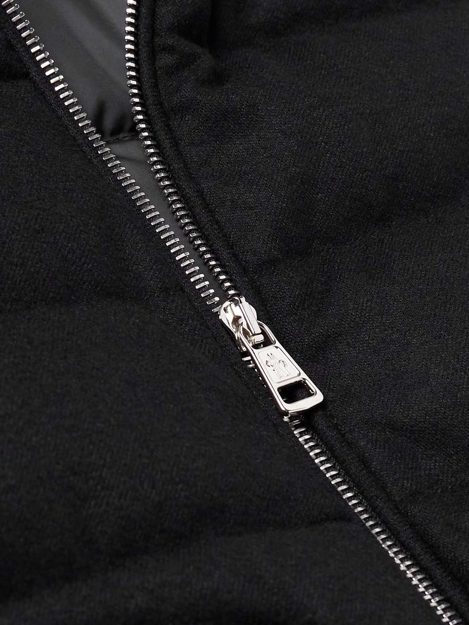 MONCLER Acorus Quilted Nylon and Cashmere-Blend Down Zip-Up Jacket for ...