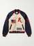 RHUDE Saint Croix Padded Appliquéd Leather and Wool-Blend Felt Varsity ...
