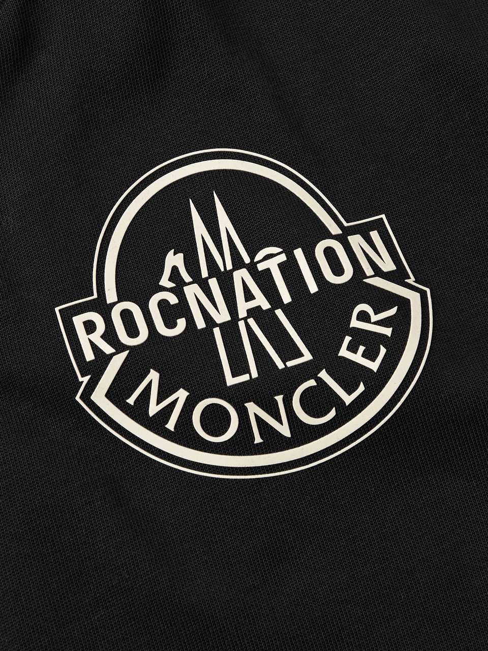 MONCLER GENIUS + Roc Nation by Jay-Z Logo-Print Cotton-Jersey T-Shirt ...