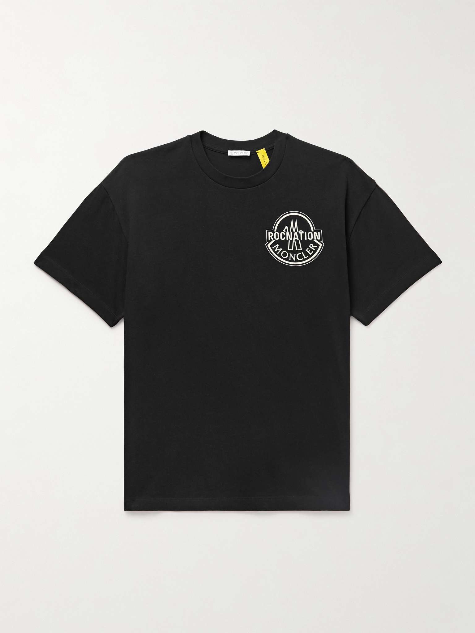 MONCLER GENIUS + Roc Nation by Jay-Z Logo-Print Cotton-Jersey T-Shirt ...