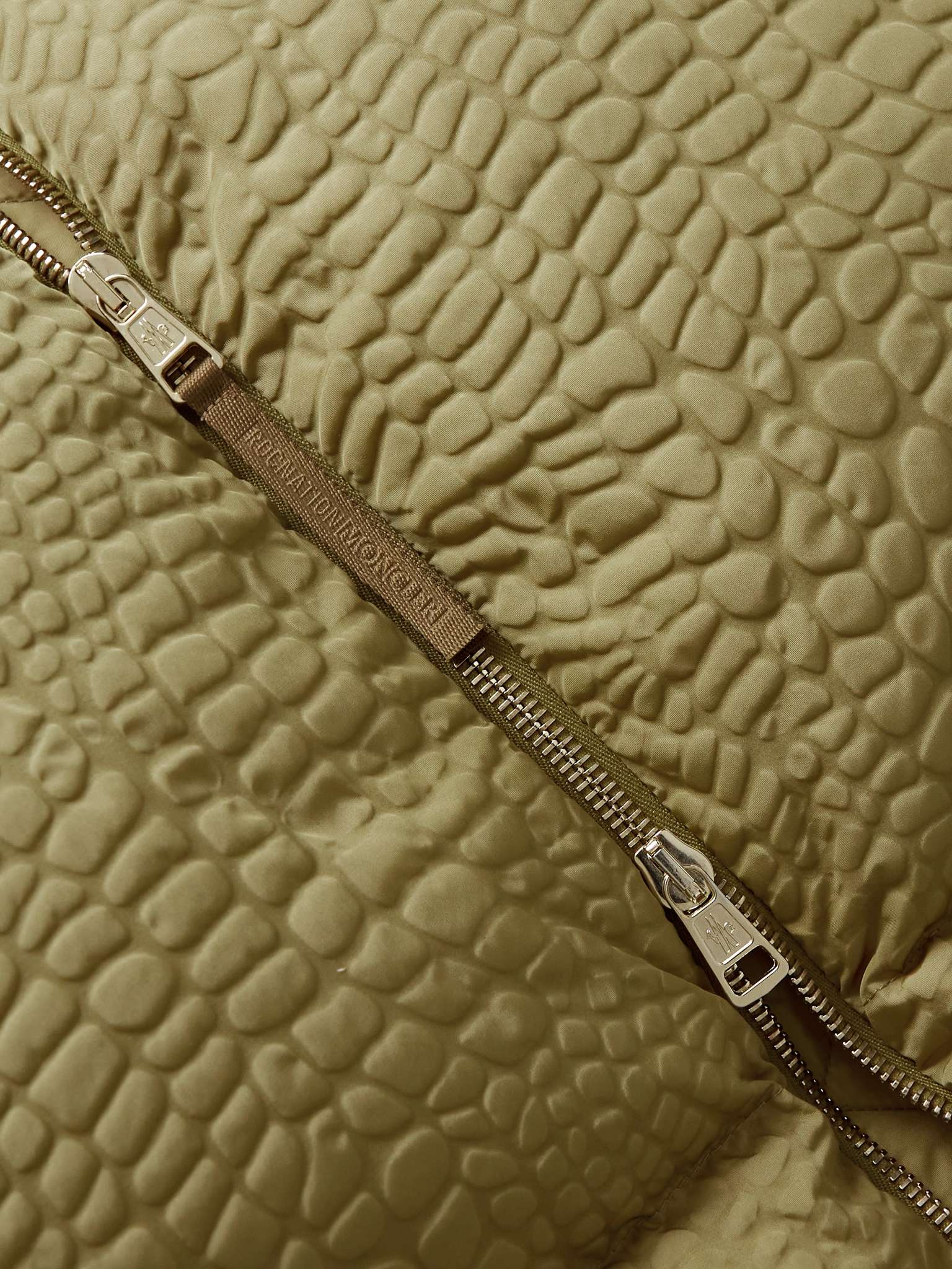 MONCLER GENIUS + Roc Nation by Jay-Z Centaurus Croc-Effect Quilted ...