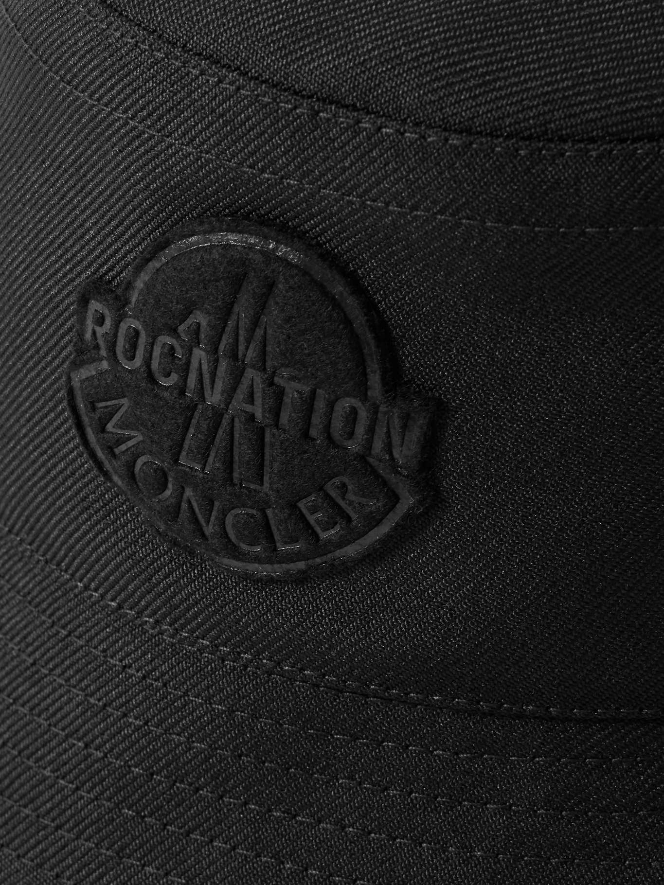 MONCLER GENIUS + Roc Nation by Jay-Z Logo-Appliquéd Twill Bucket Hat ...