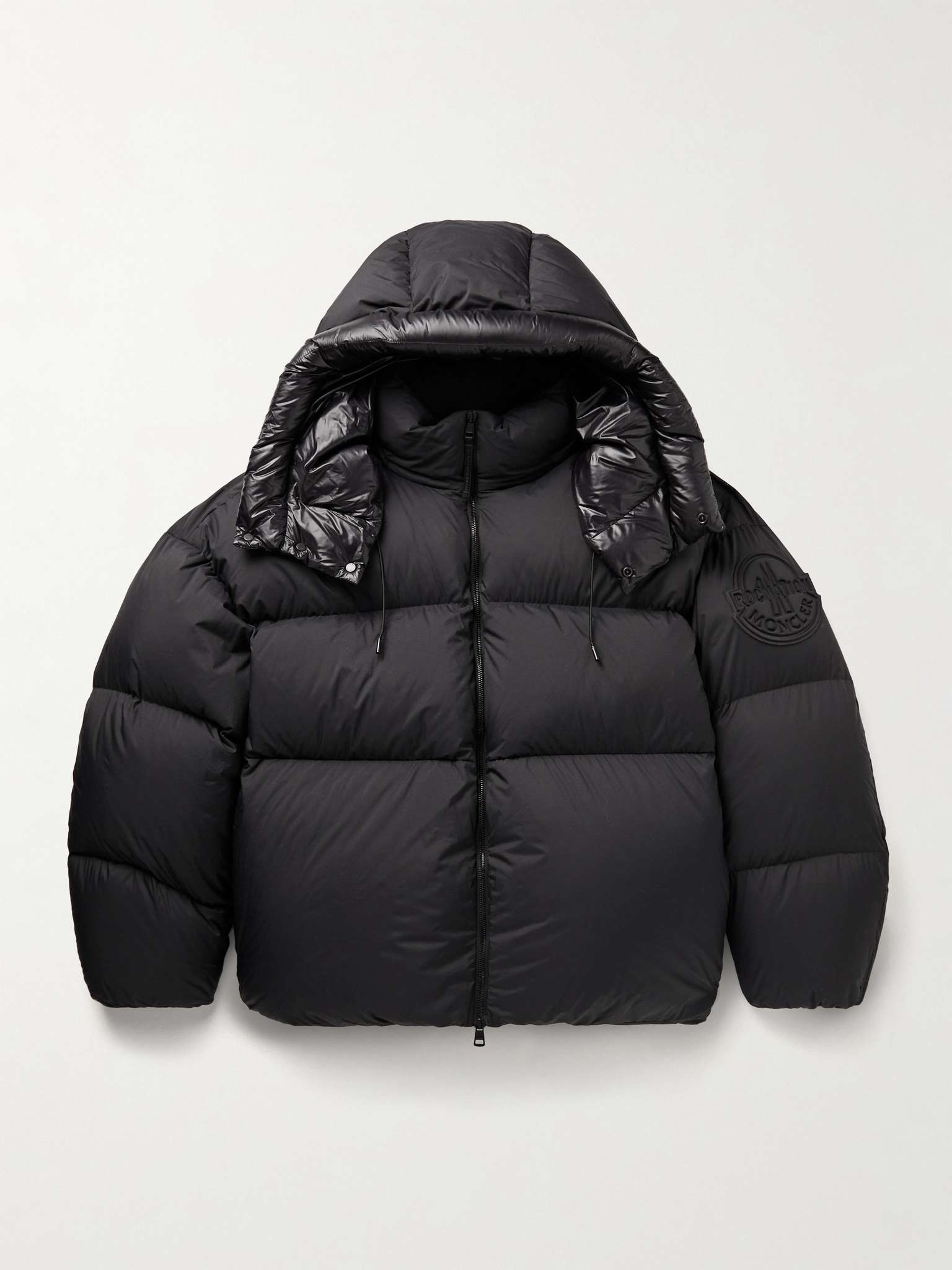 MONCLER GENIUS + Roc Nation by Jay-Z Antila Logo-Appliquéd Quilted ...