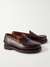 VISVIM Fabro Folk Leather Penny Loafers for Men | MR PORTER