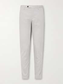Venezia 1951 Slim-Fit Pinstriped Cotton-Blend Seersucker Trousers | INCOTEX | 미스터포터