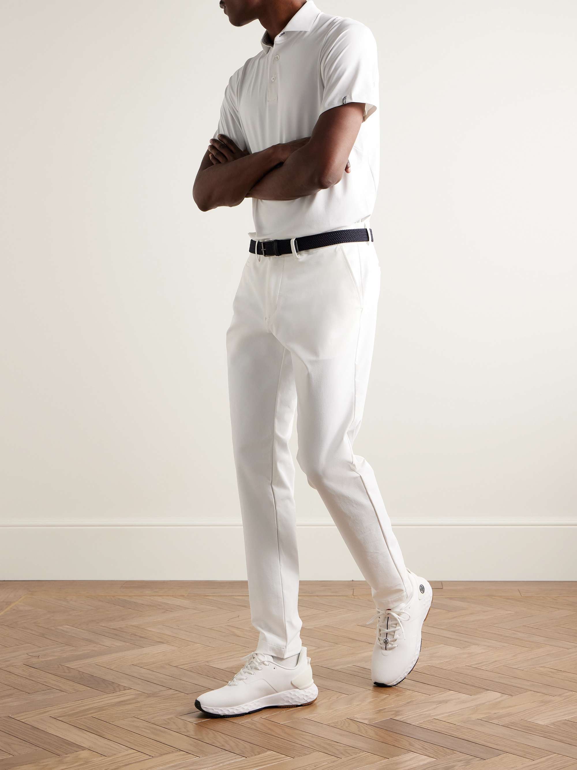 KJUS GOLF Ike Slim-Fit Tapered Stretch-Shell Golf Trousers for Men | MR ...