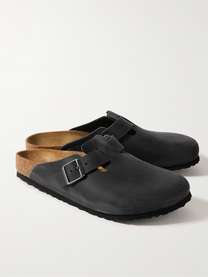 BIRKENSTOCK Boston Oiled-Leather Clogs for Men | MR PORTER