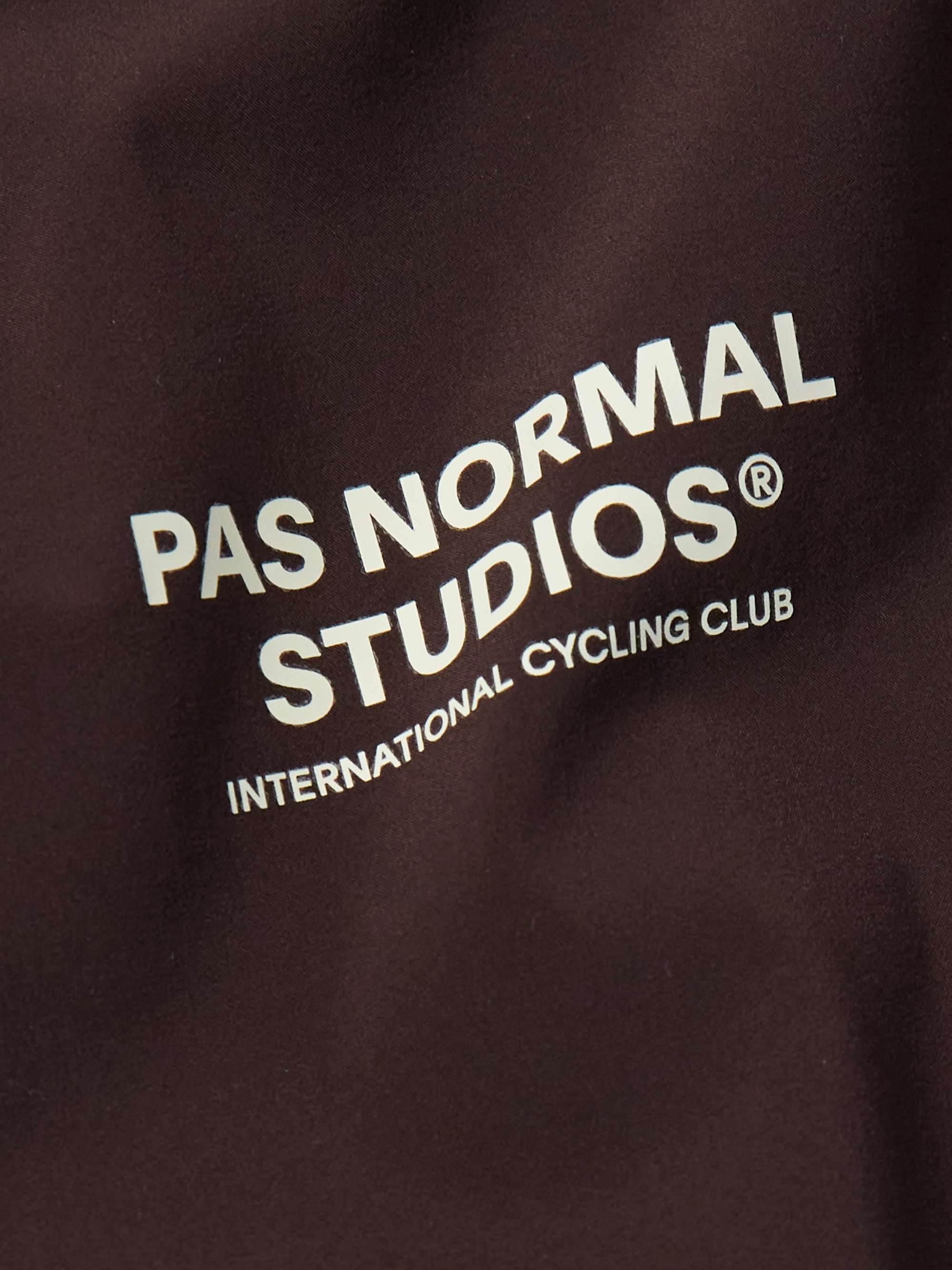 Brown Mechanism Pro Logo-Print Cycling Jersey | PAS NORMAL STUDIOS | MR ...