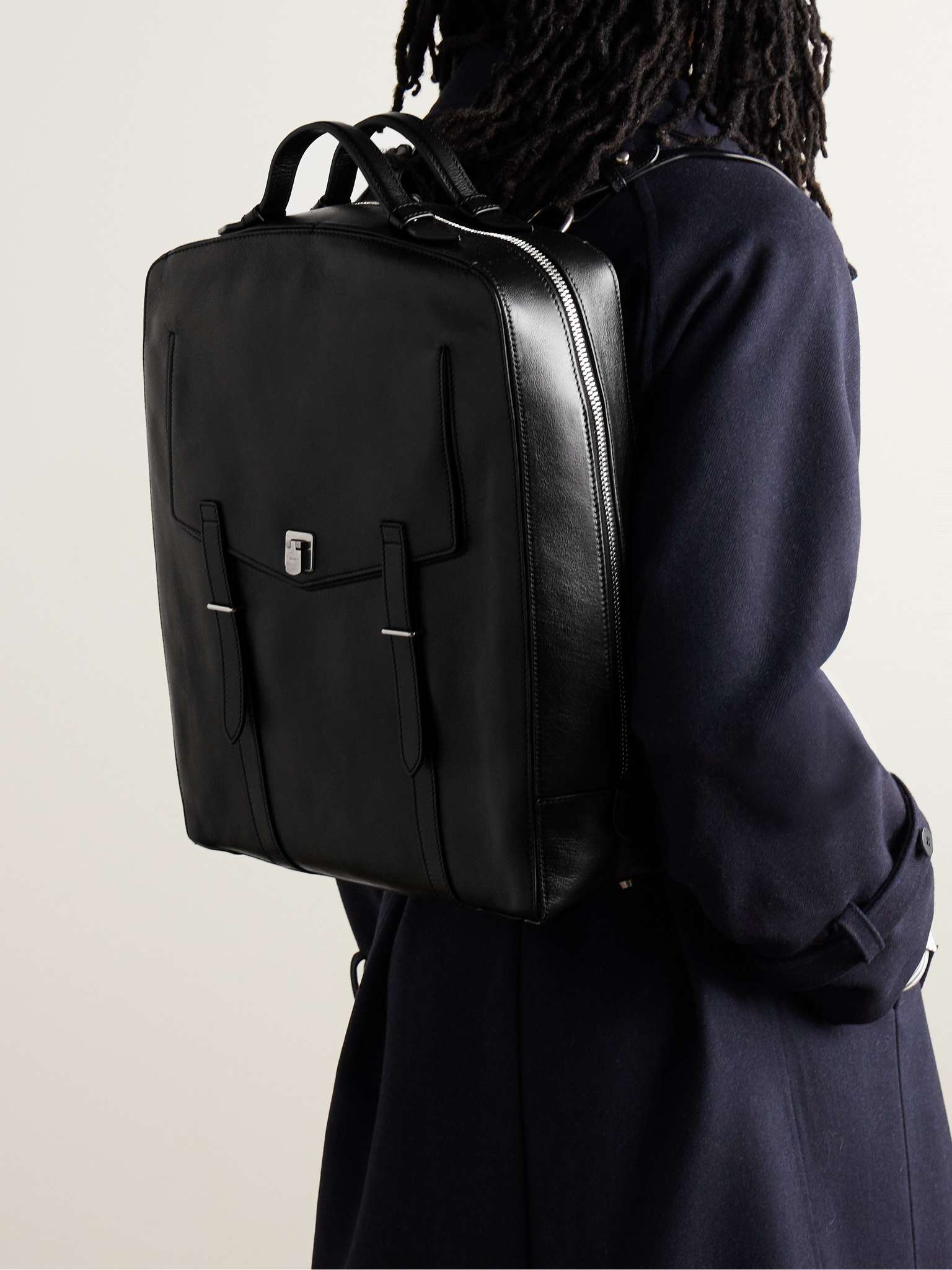 MÉTIER Rider Full-Grain Leather Backpack for Men | MR PORTER